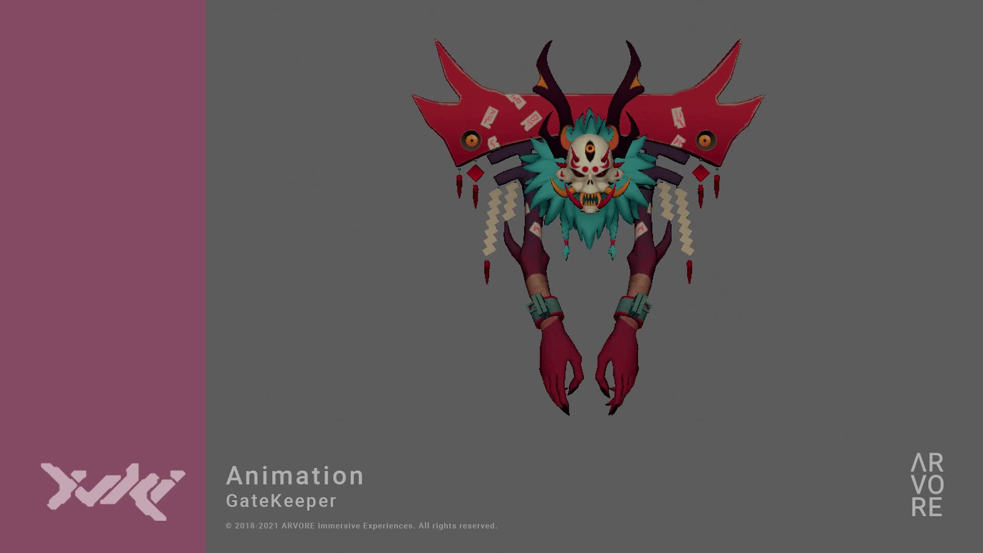 ArtStation - GateKeeper animations - YUKI VR Game