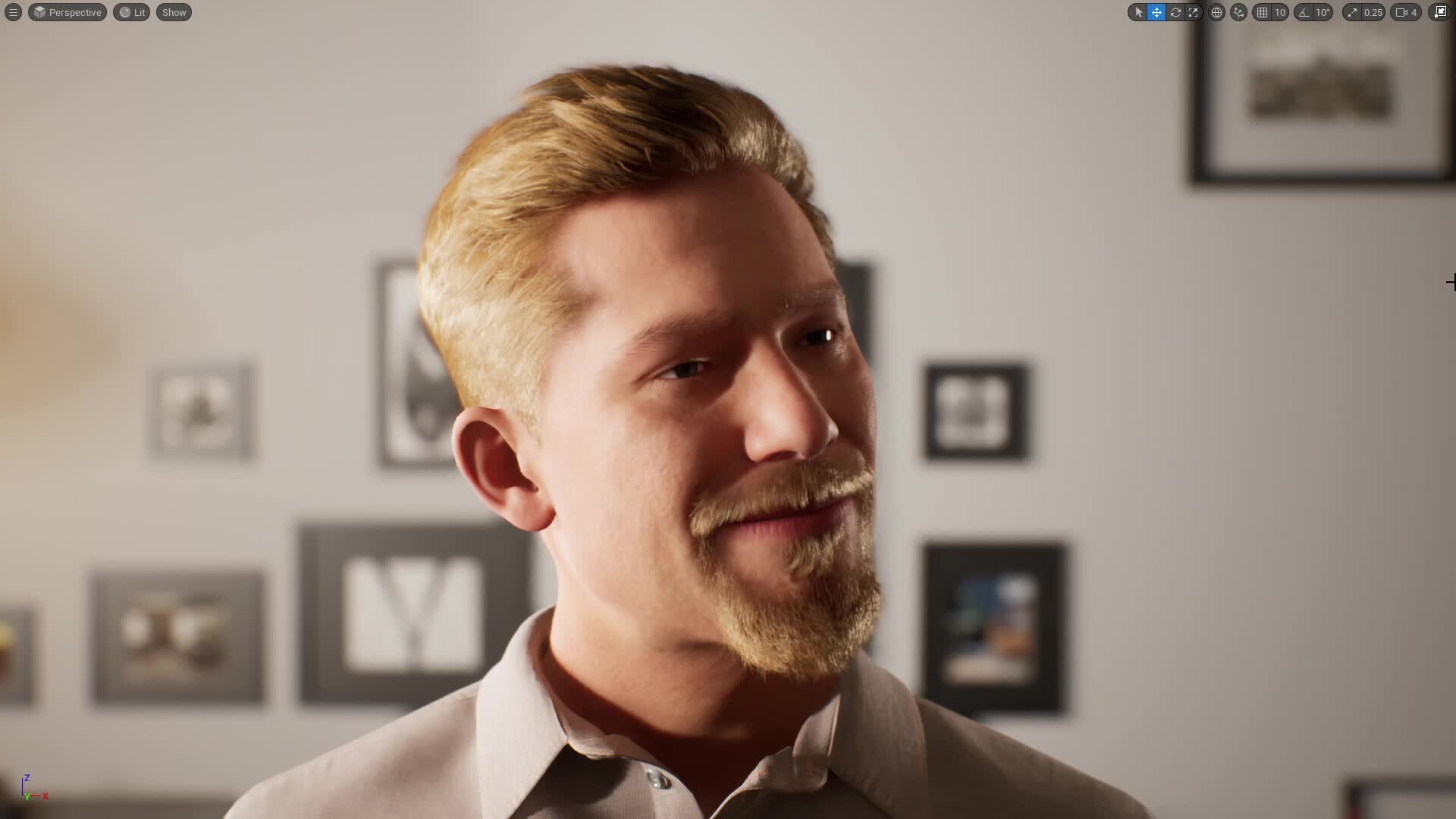 ArtStation - MetaHuman realtime face performance