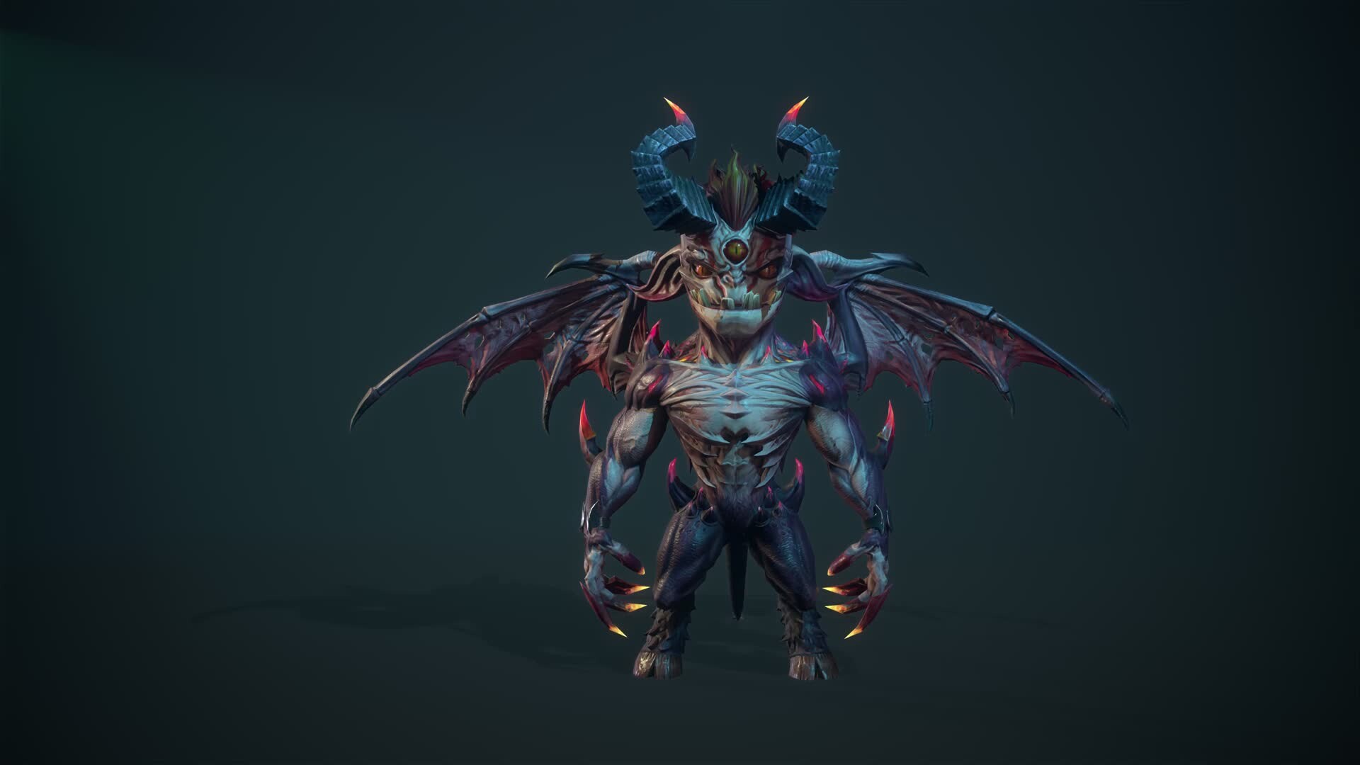 ArtStation - 3 eyes monster