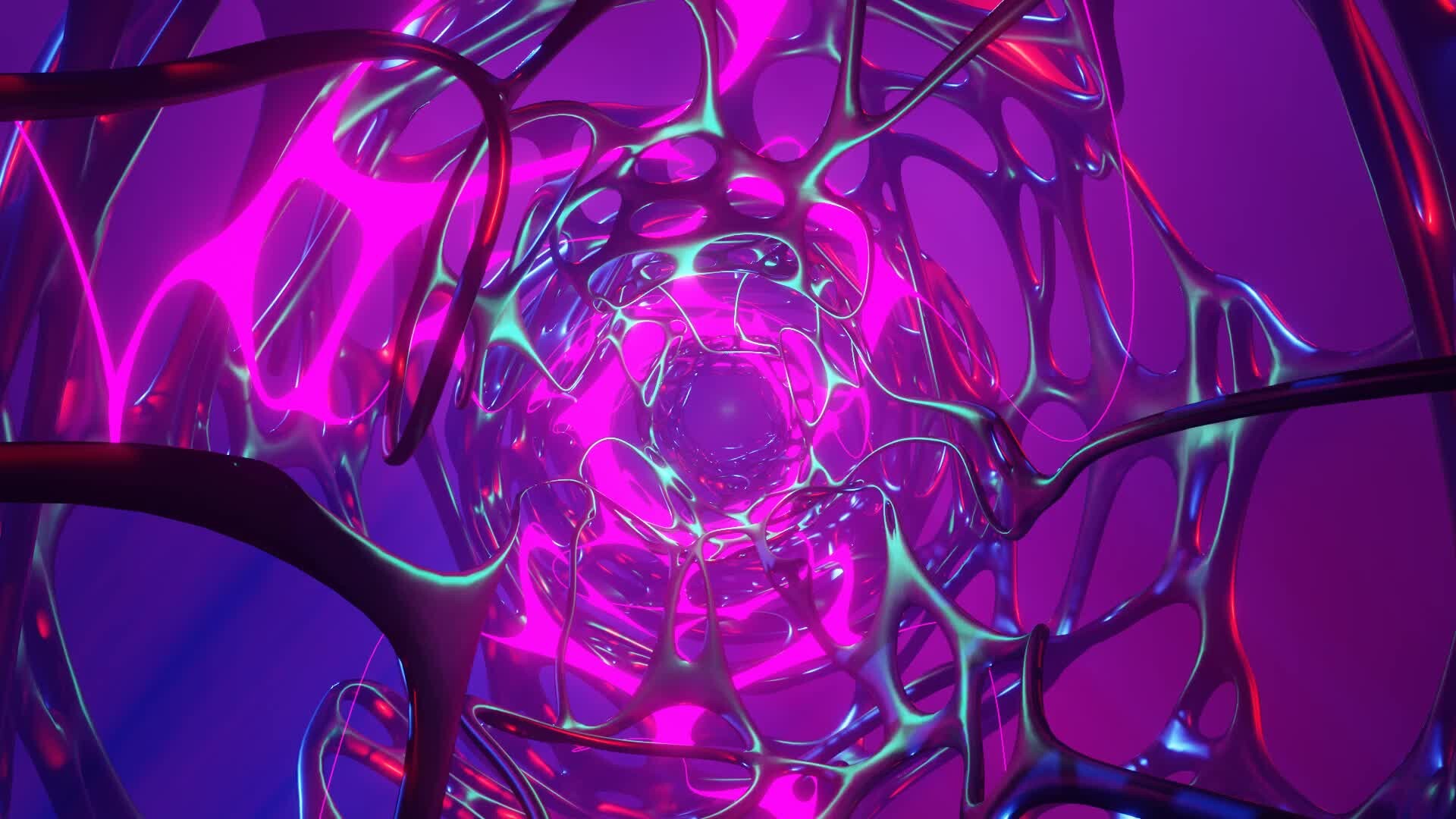 ArtStation - Colorful Sci-fi Animation Loop