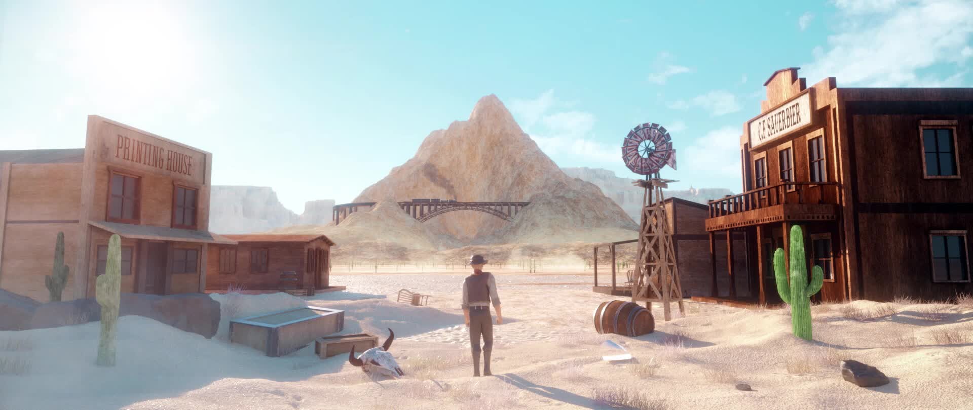 ArtStation - Parallel dimensions | American Frontier