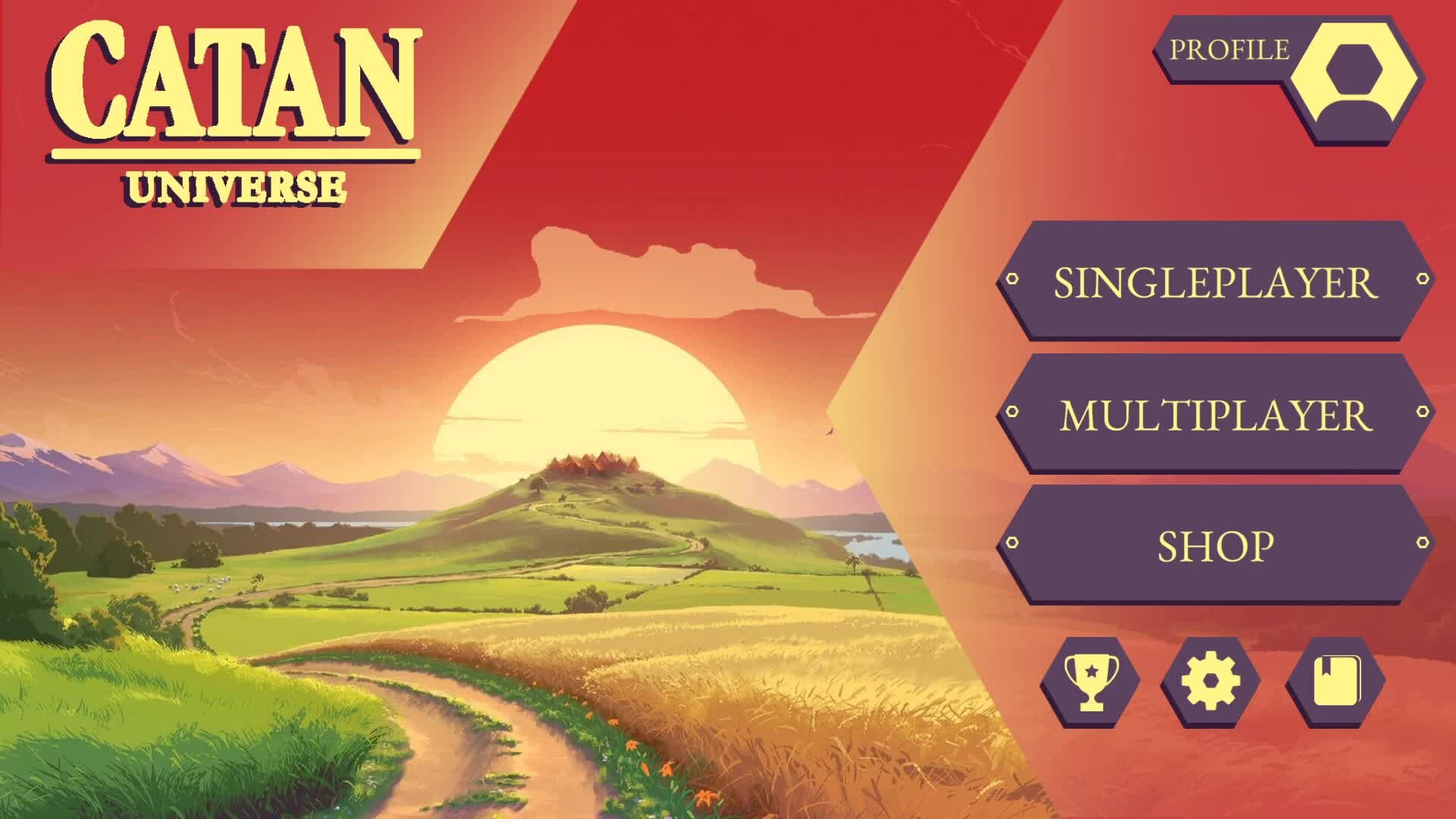 ArtStation - Catan Universe UI Reimagining