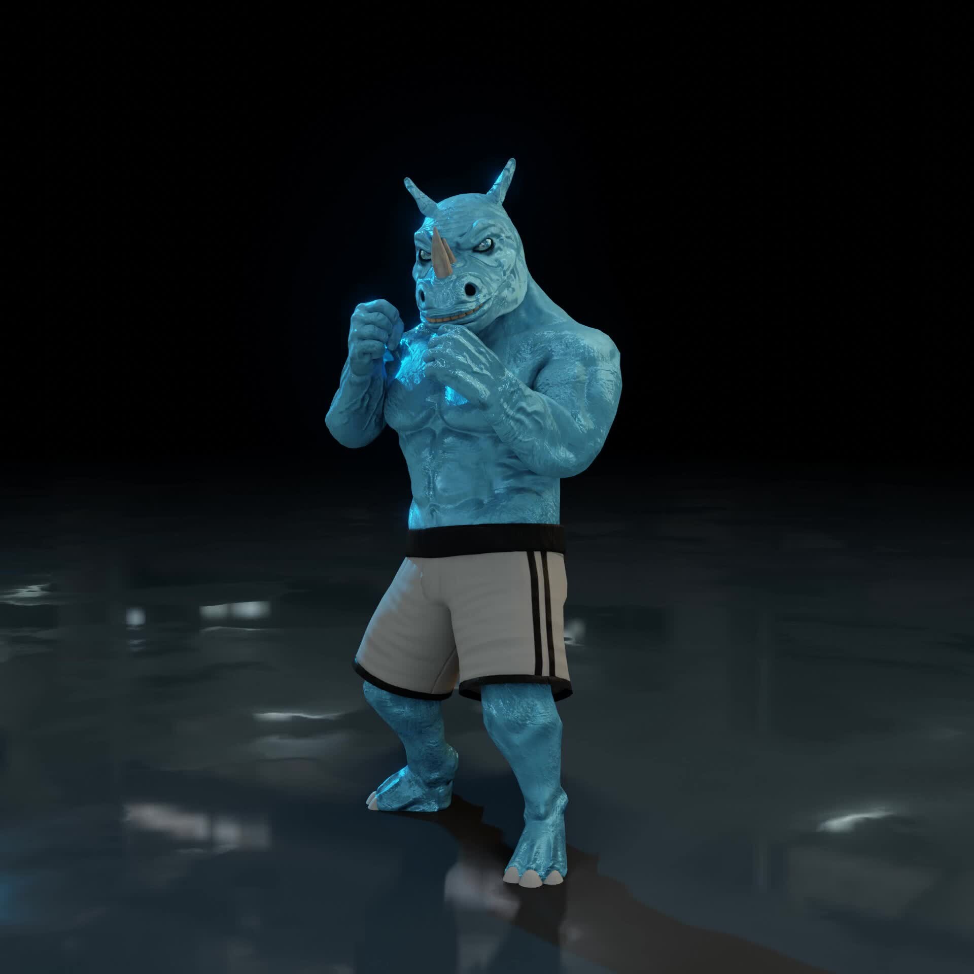 ArtStation - Rhino fighter