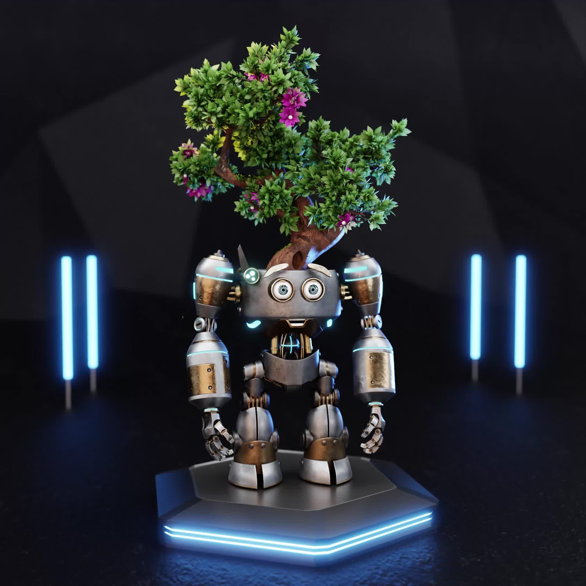 ArtStation - Robot NFT