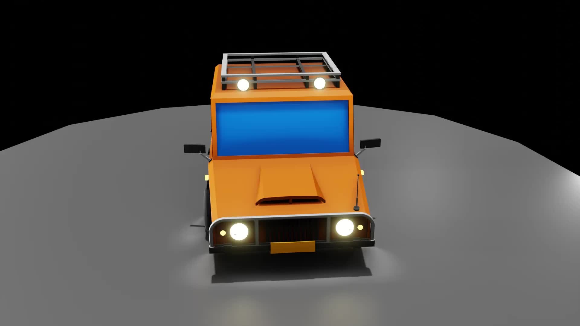 ArtStation - off-road vehicle low poly