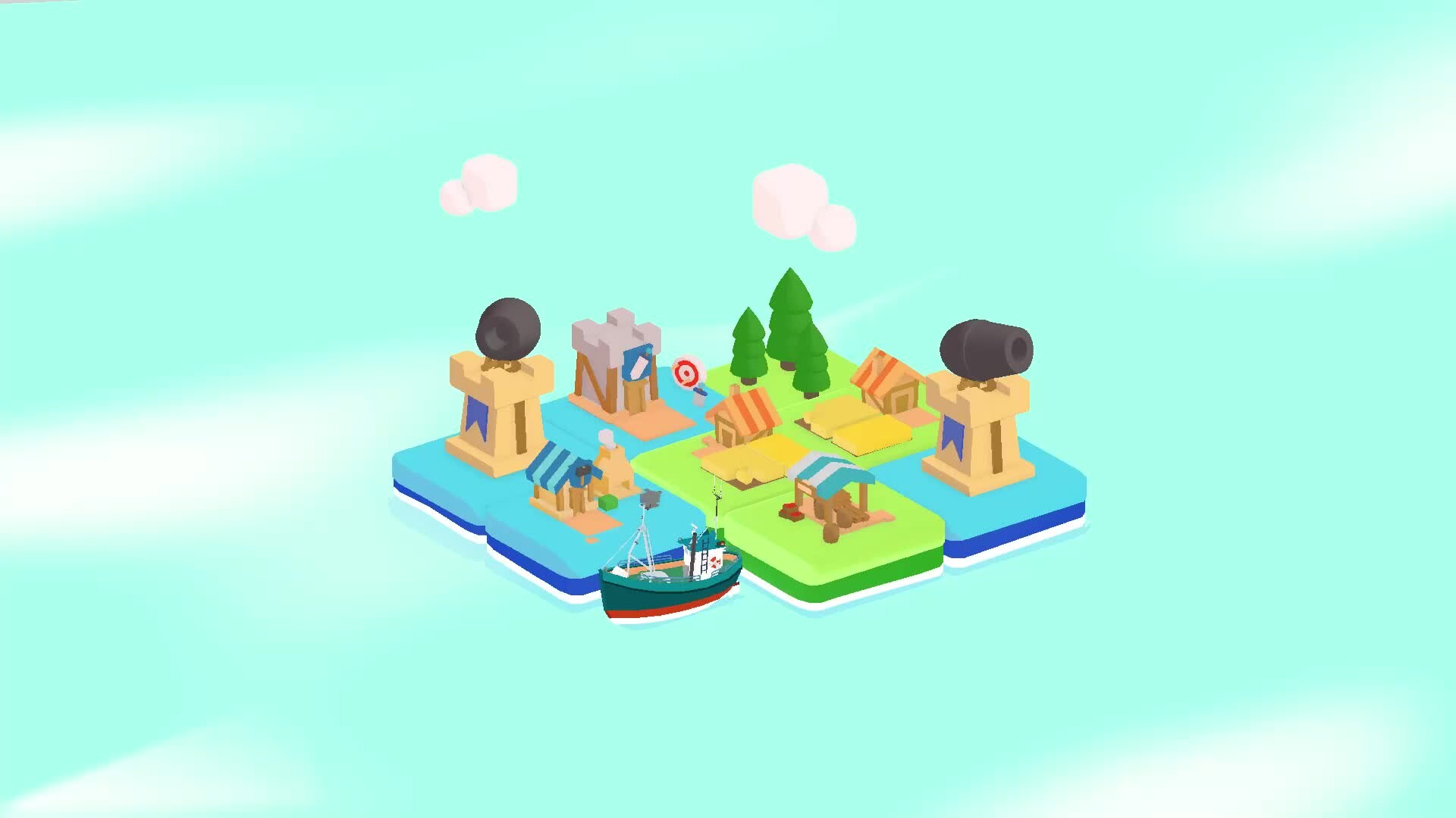 ArtStation - Hypercasual Game Scene