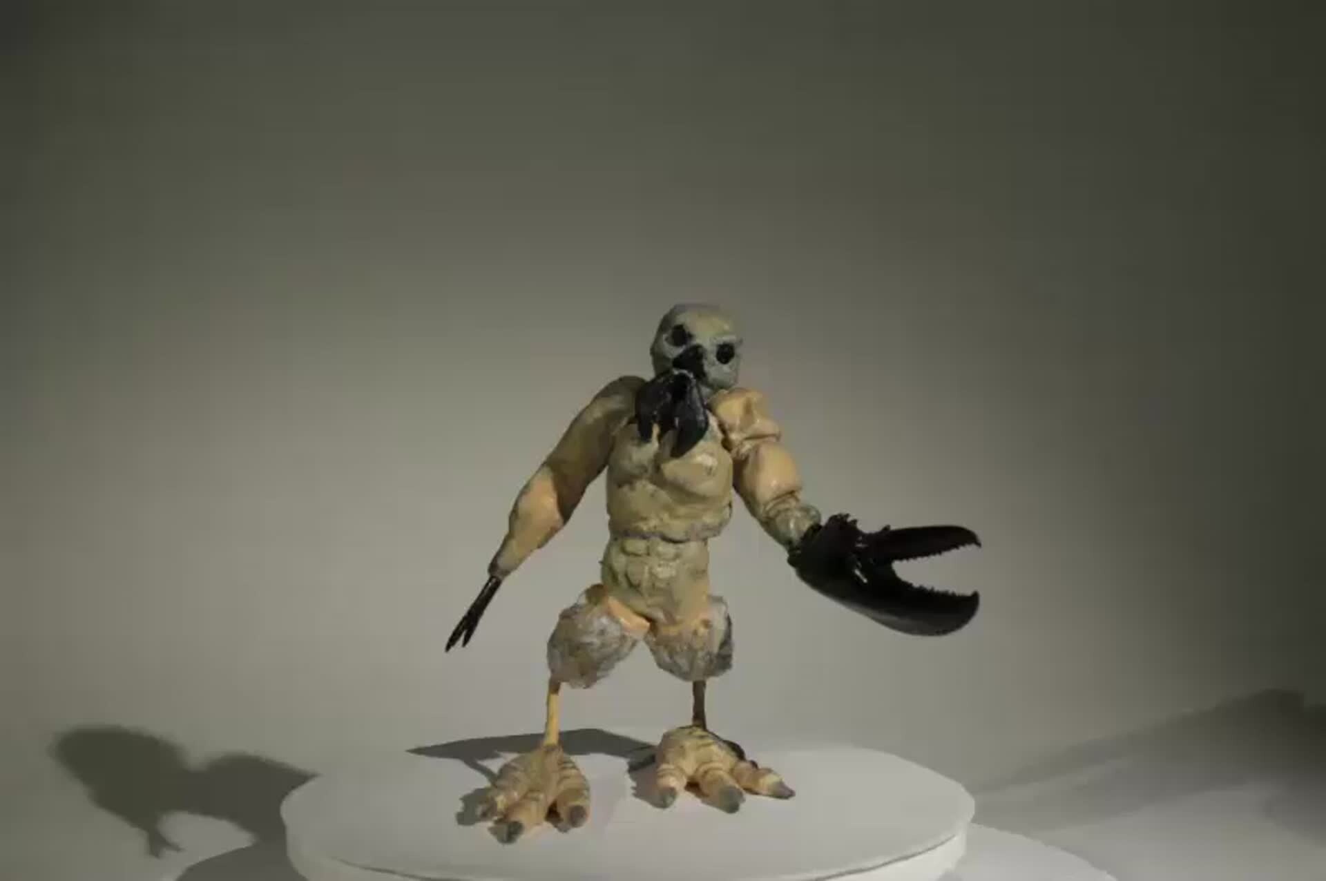 ArtStation - Stop-motion crab creature