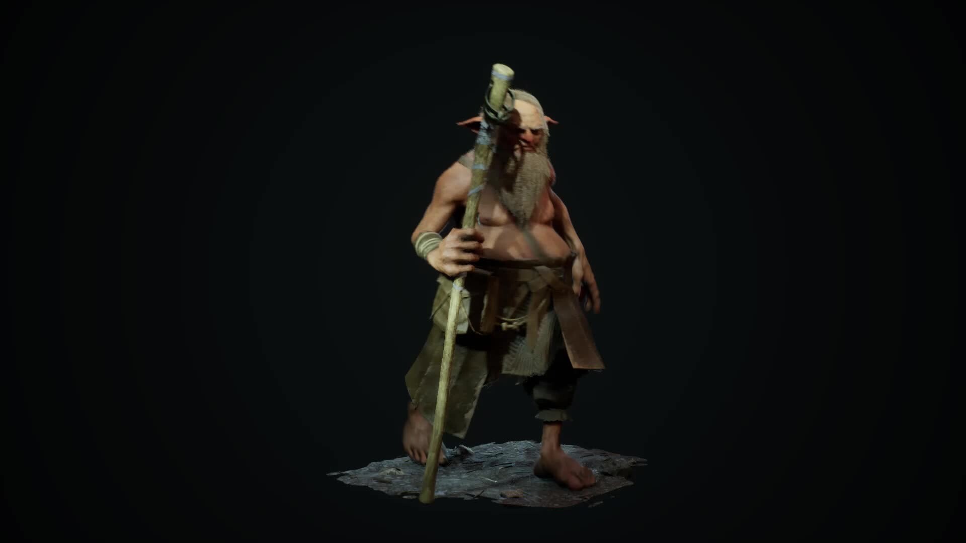 ArtStation - Forest troll - Technical animation showcase