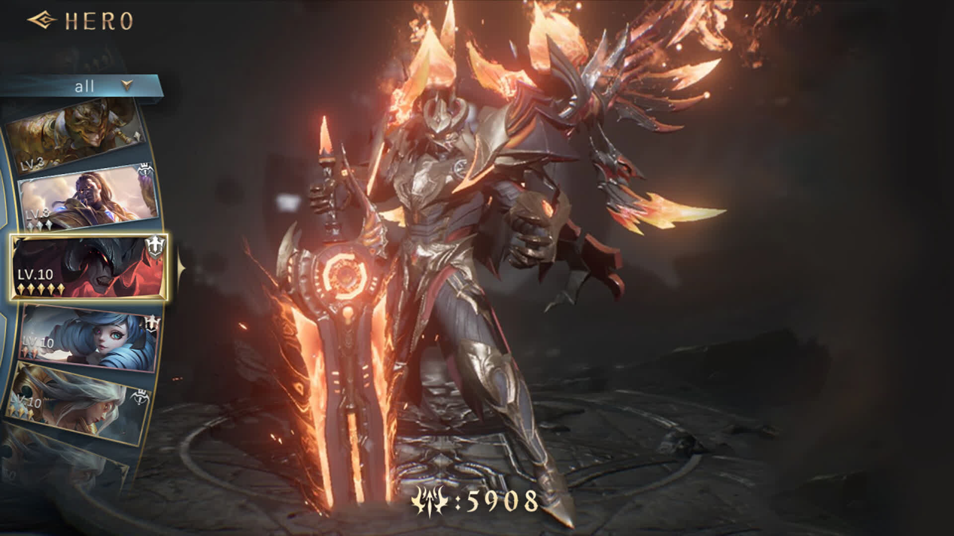 ArtStation - 角色选择界面 Character selection screen