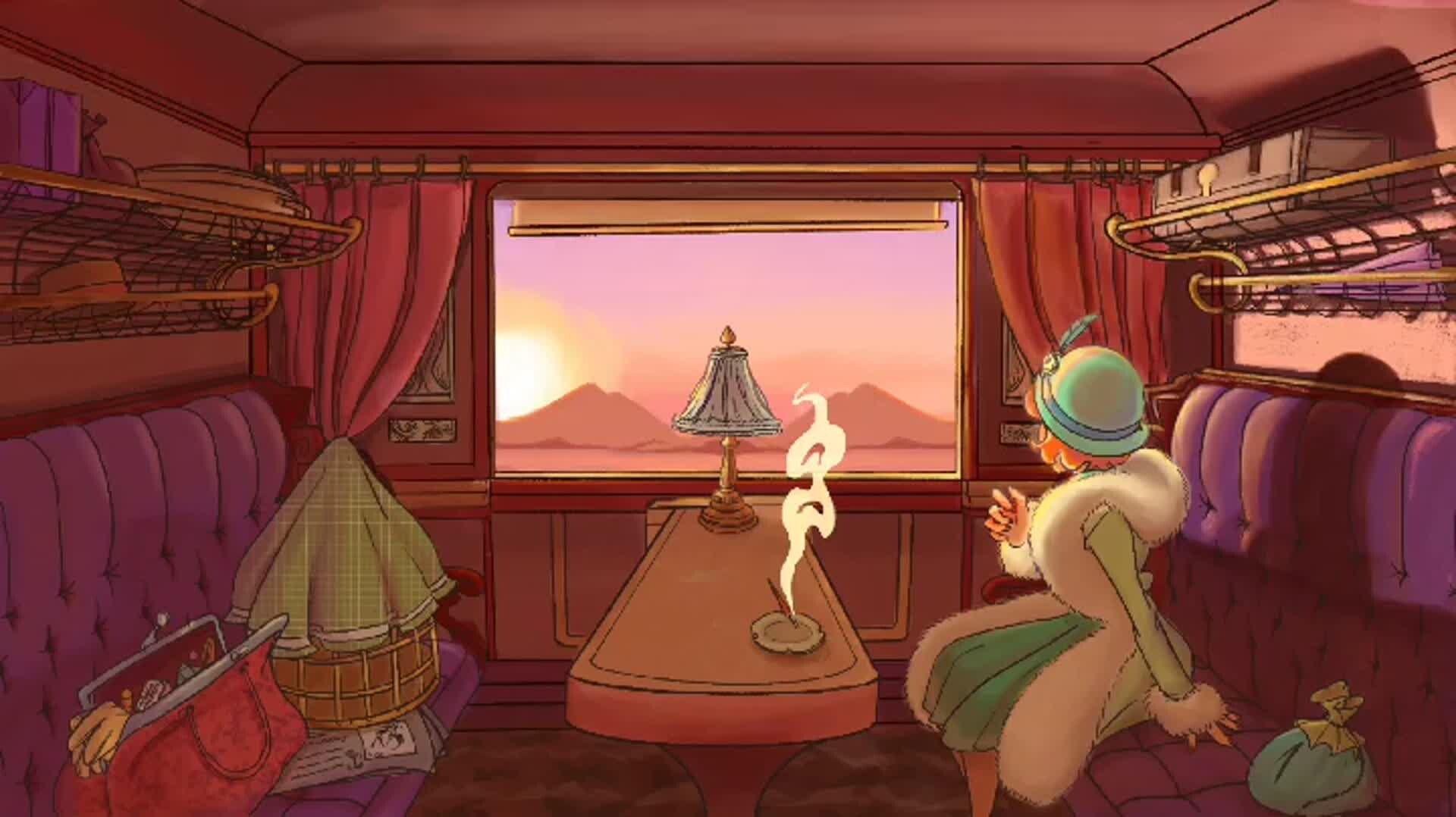 ArtStation - Orient Express Sunset