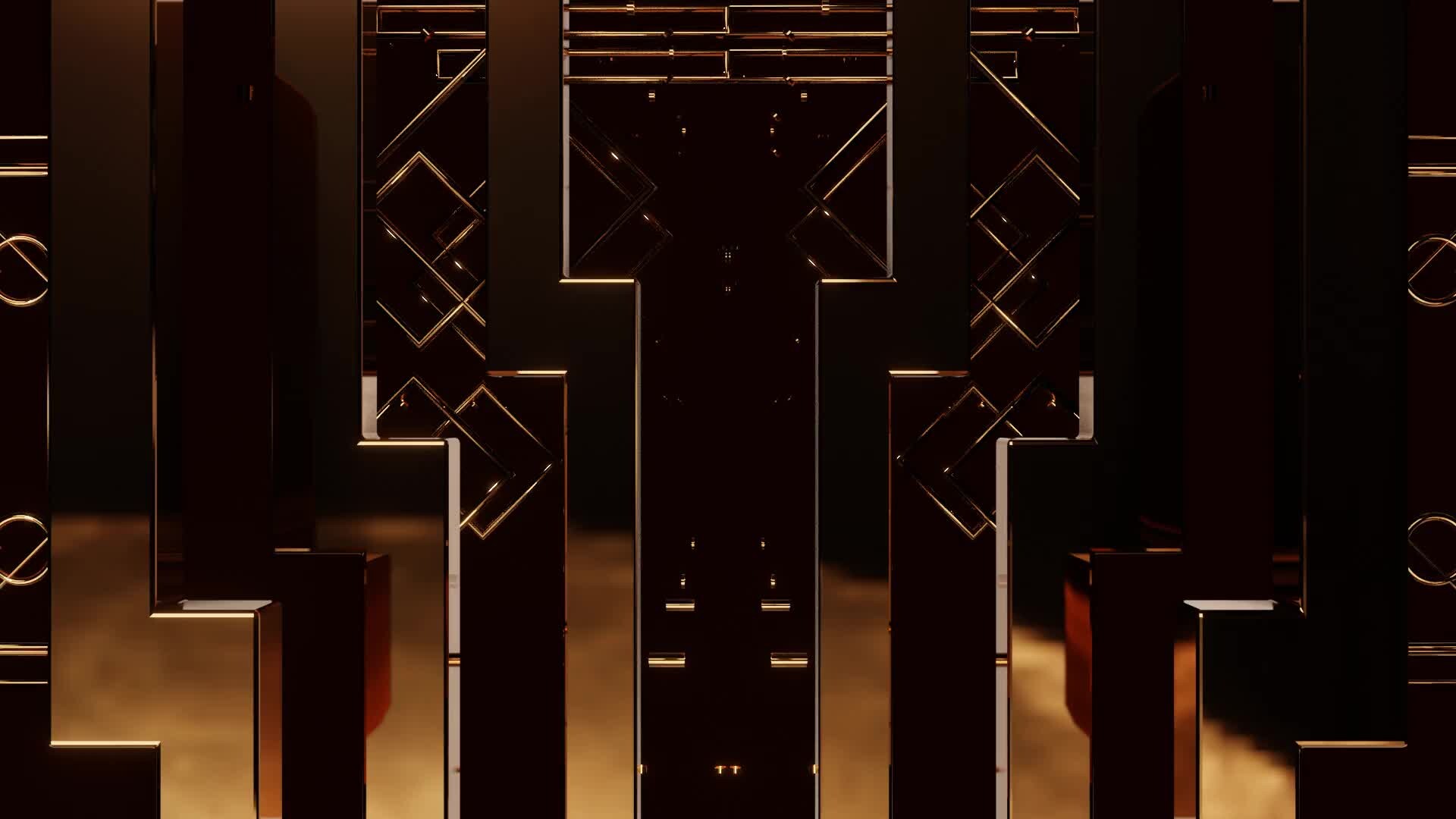 ArtStation - Learning 3D: Art Deco Intro