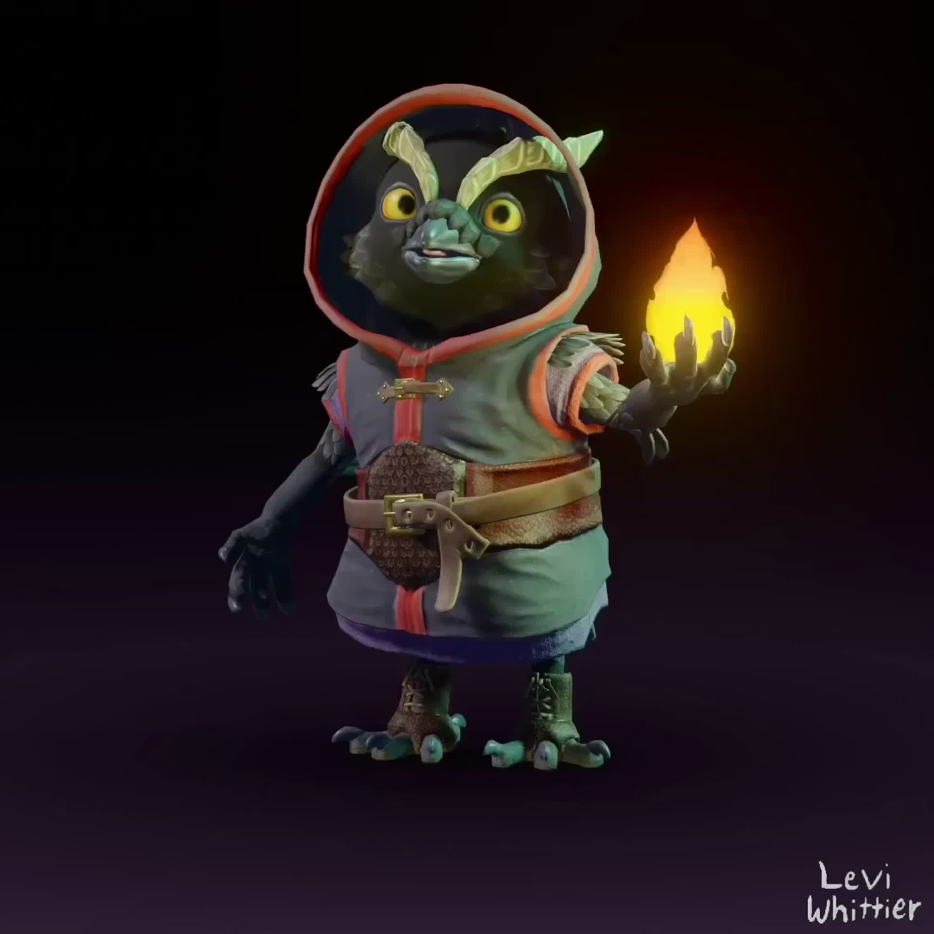 ArtStation - Kenku Sorcerer