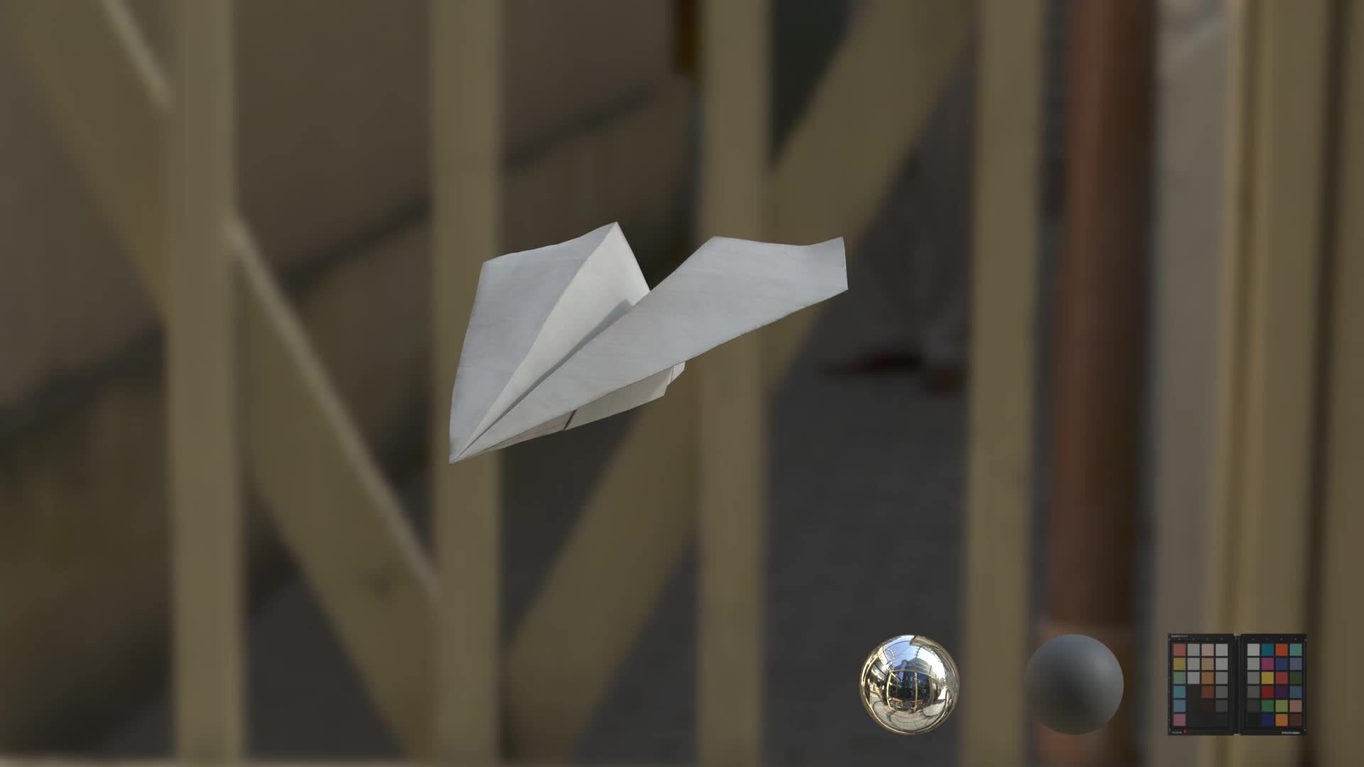 ArtStation - paper airplane modeling,lookdev