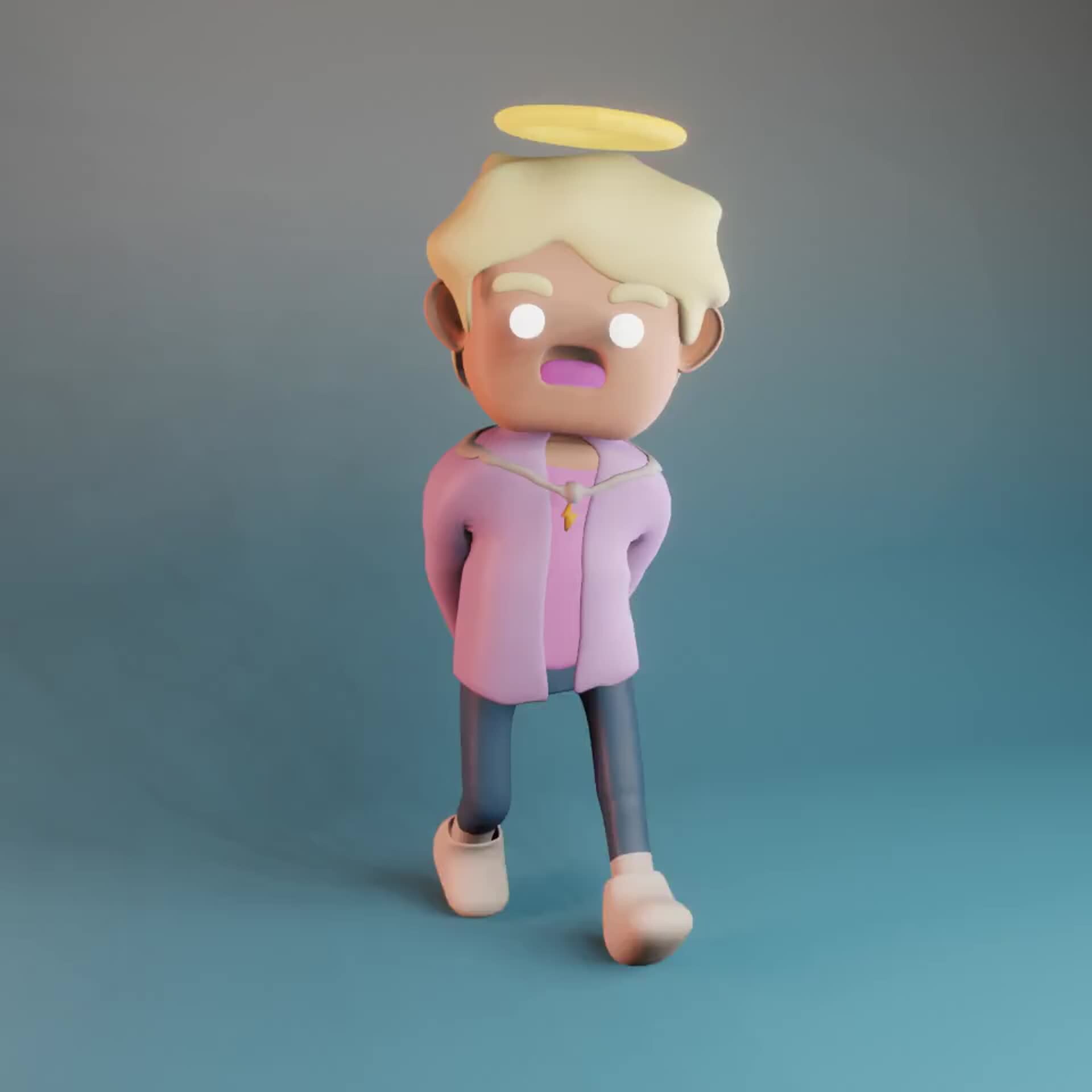 ArtStation - Small Bros Fan Art - Walk Cycle #3