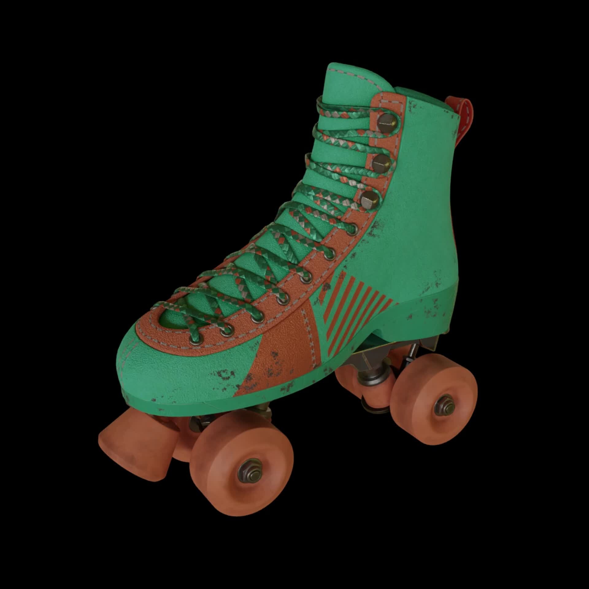 ArtStation - Roller Skates Texture Study
