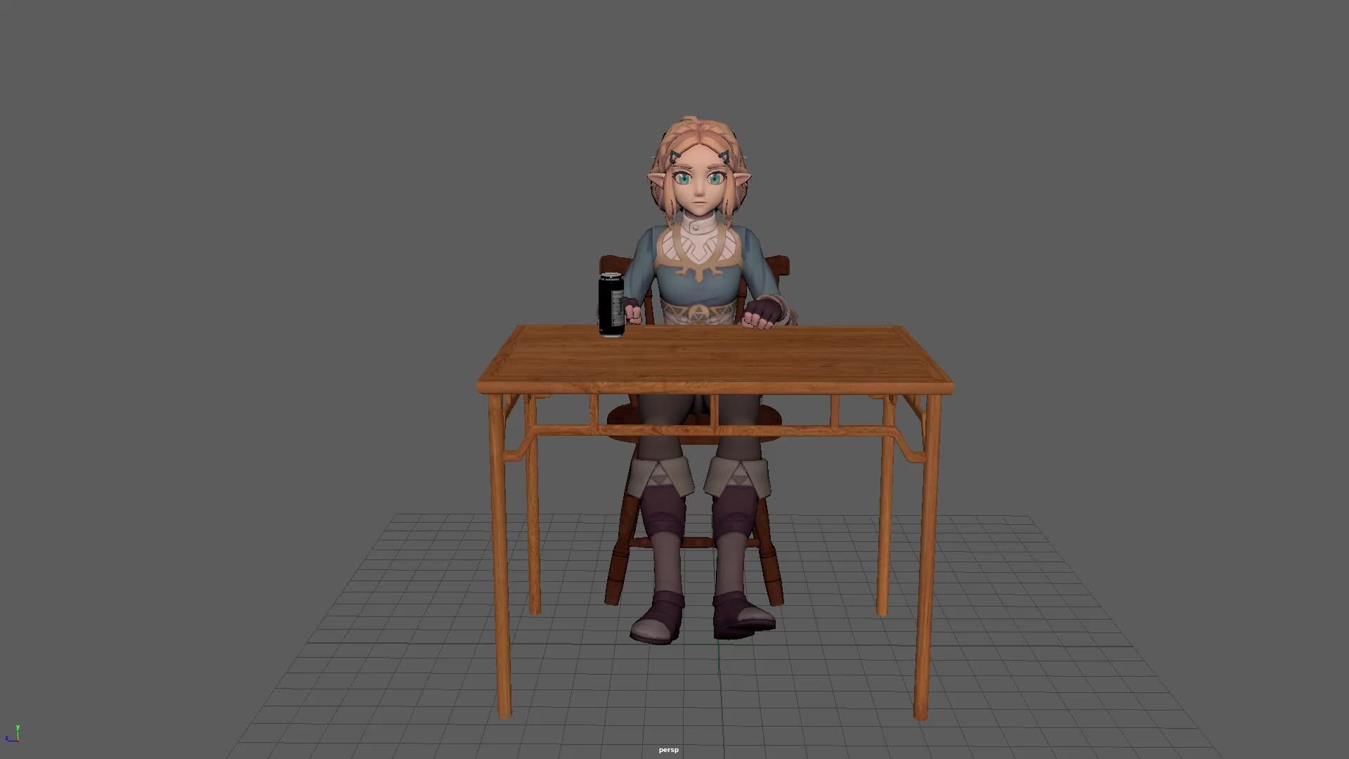 ArtStation - Drinking Animation