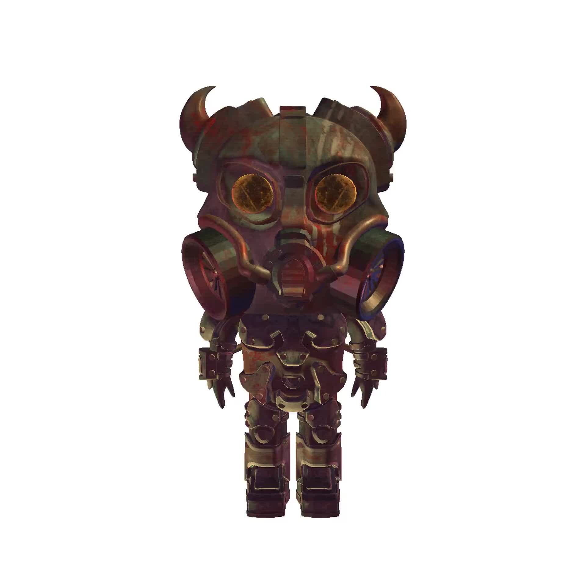 ArtStation - 3D Chibi Character: Space Warrior