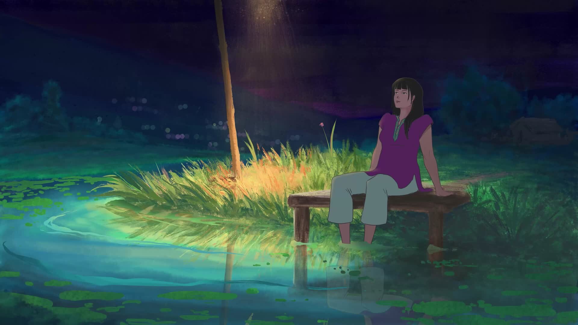 ArtStation - Tore naina (animation loop )