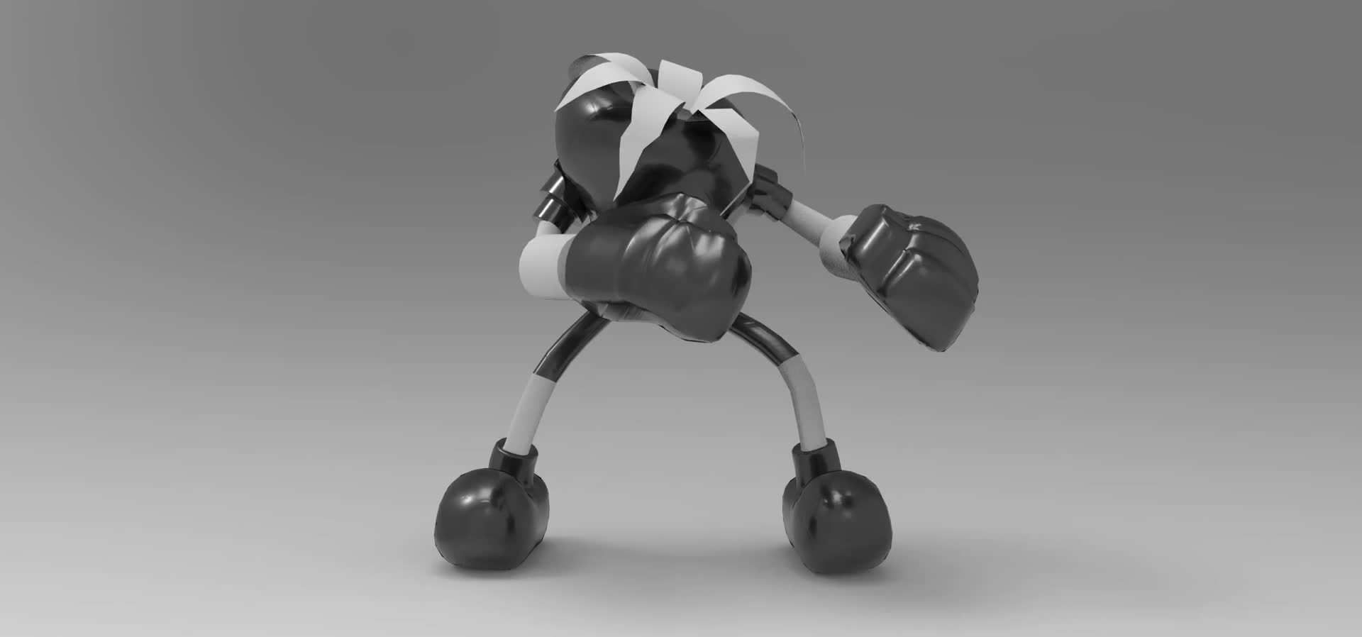 ArtStation - Idle animation (fight)