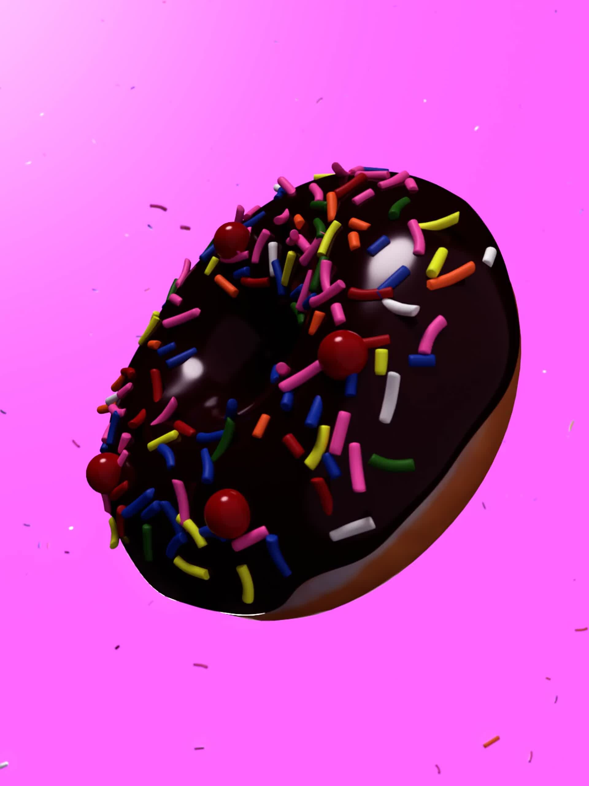 ArtStation - The 3D donut