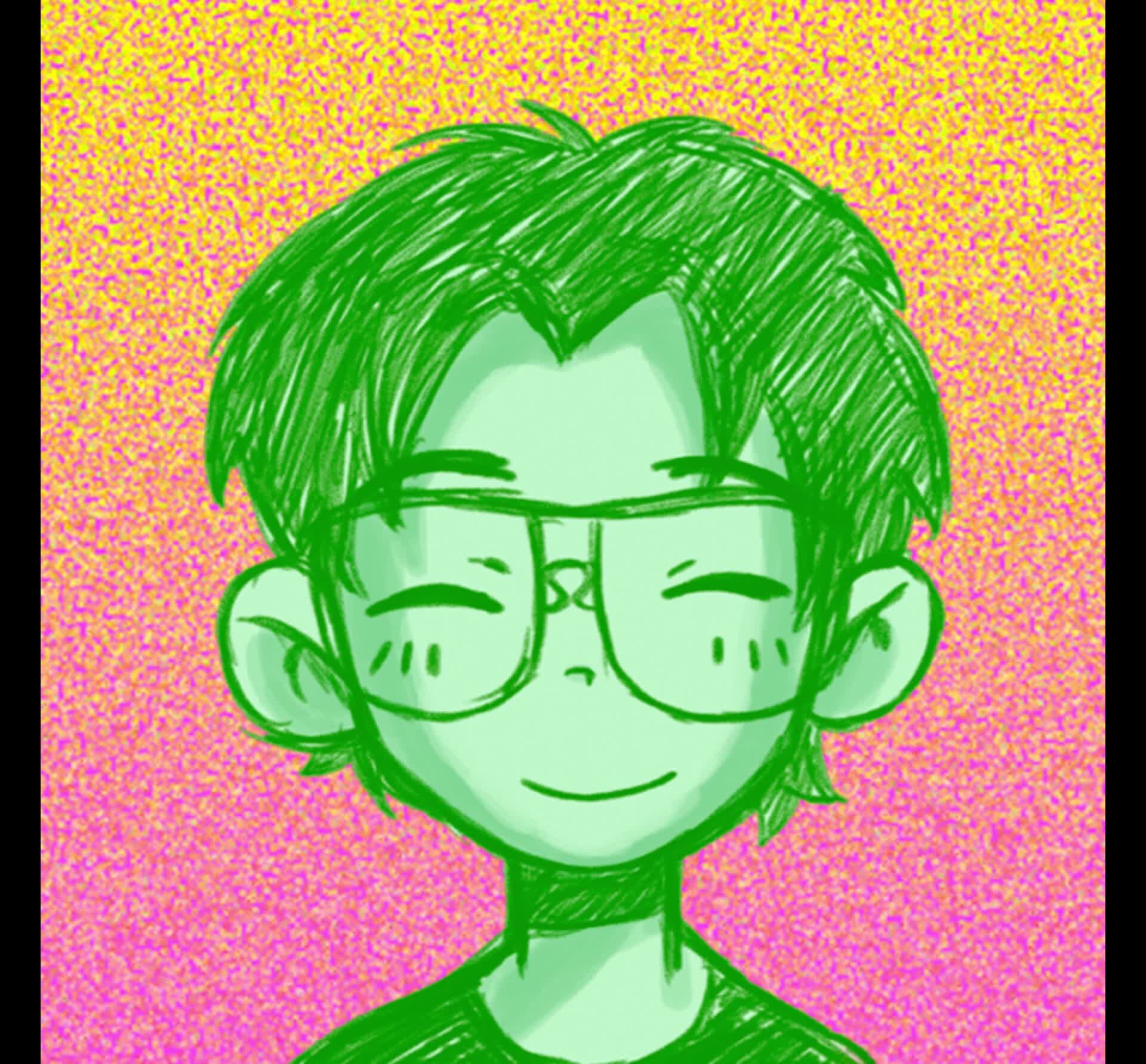 ArtStation - OMORI styled GIF Profile Picture