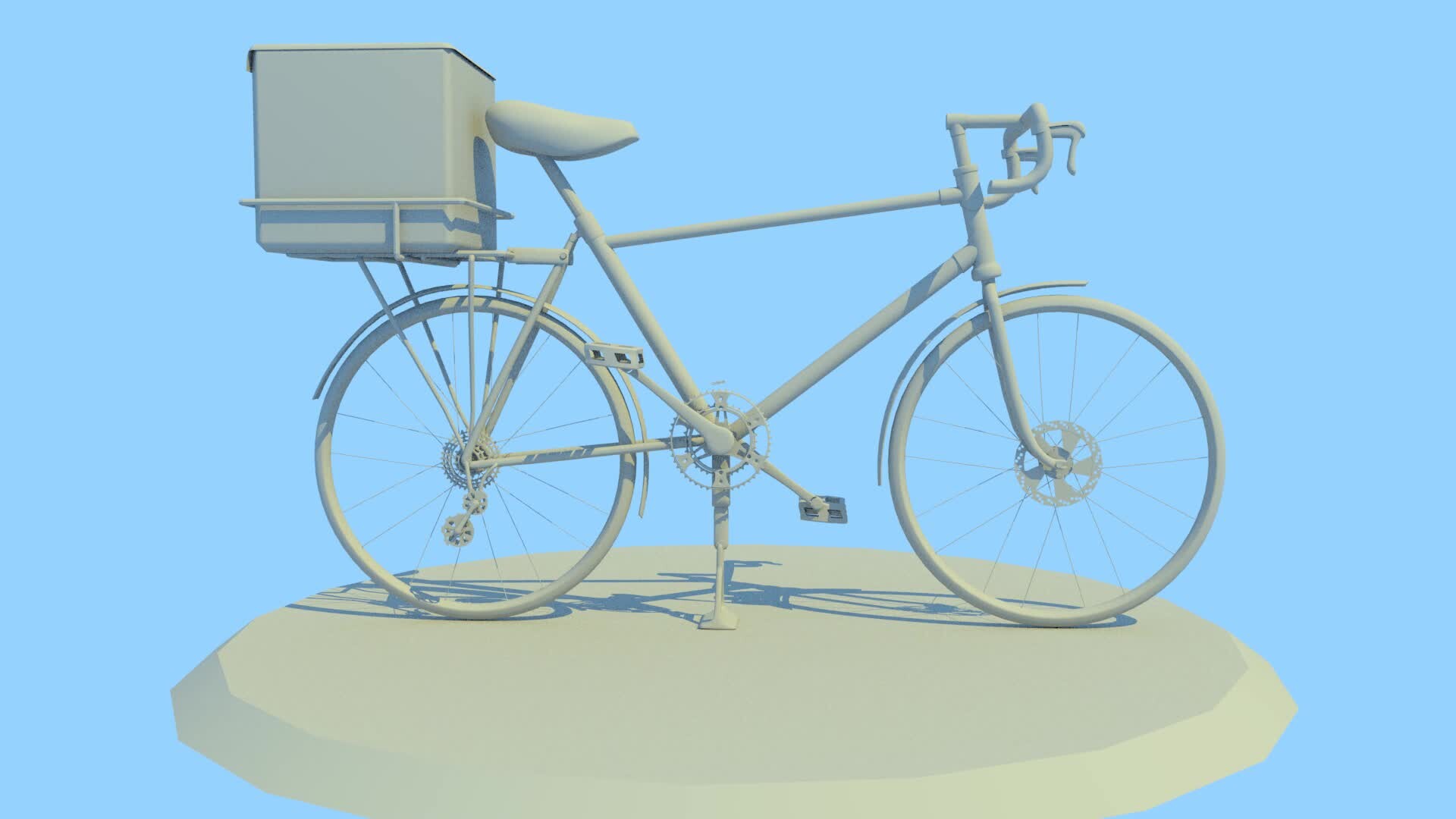 ArtStation - Vehicle Modeling "Bicycle"