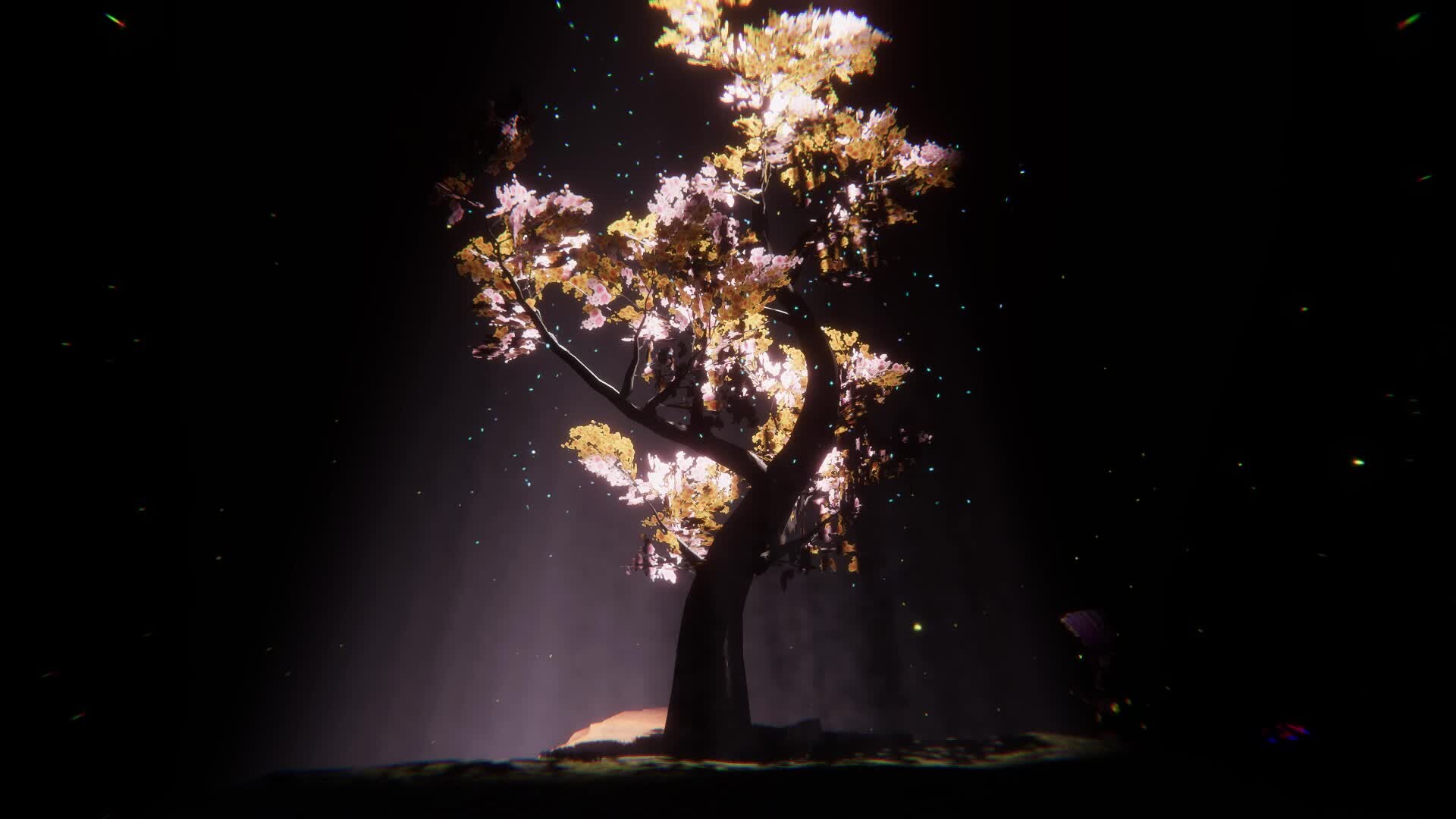 ArtStation - Magic Tree - Unity VFX Scene