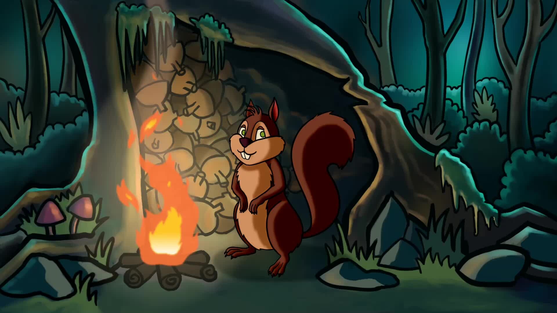 ArtStation - The greedy squirrel