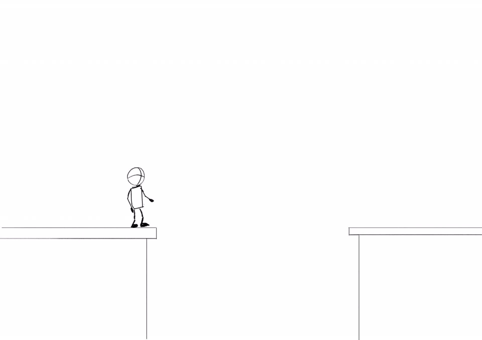 ArtStation - Study on jumping in 2d Animation (2022)