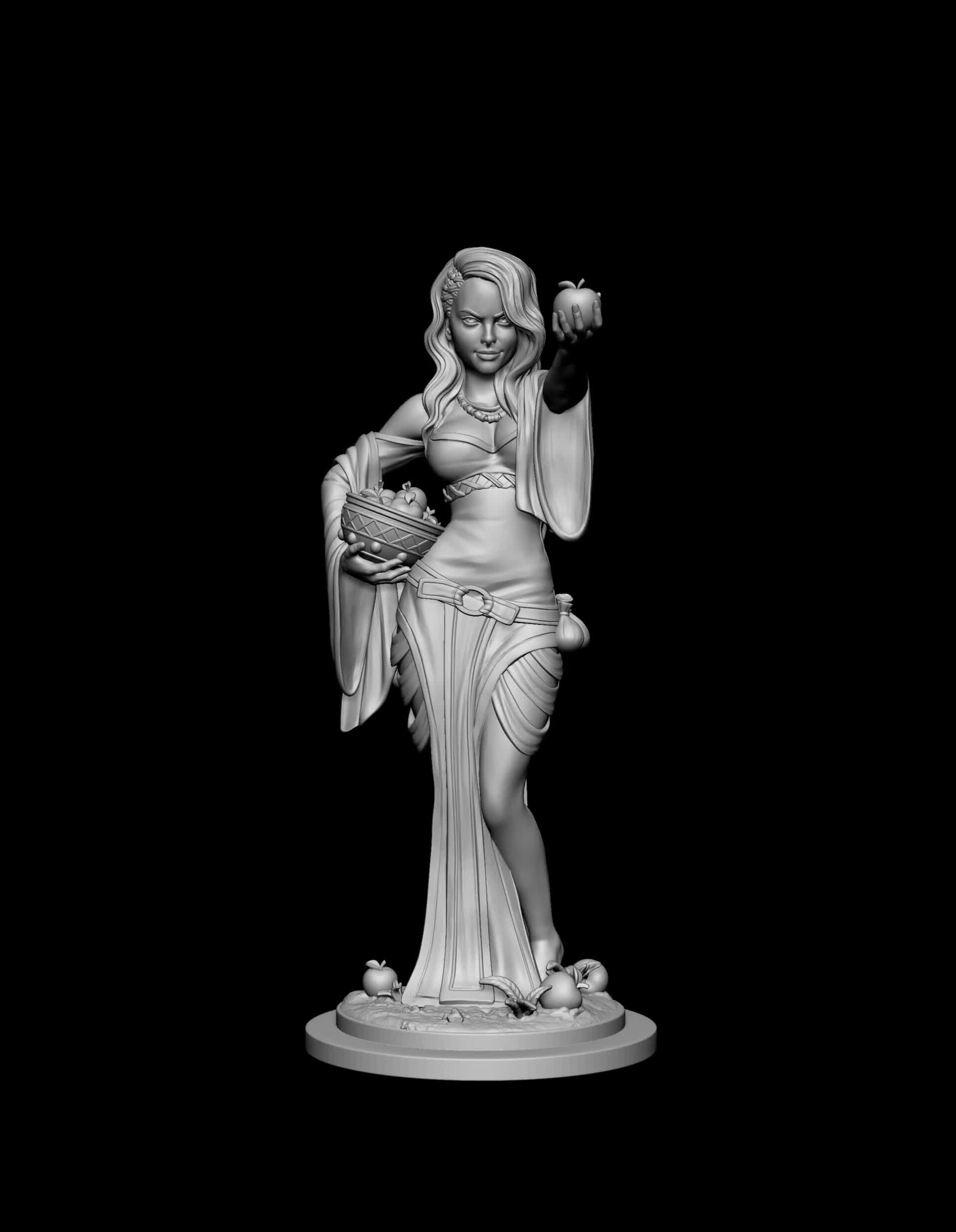ArtStation - Idun, Norse goddess
