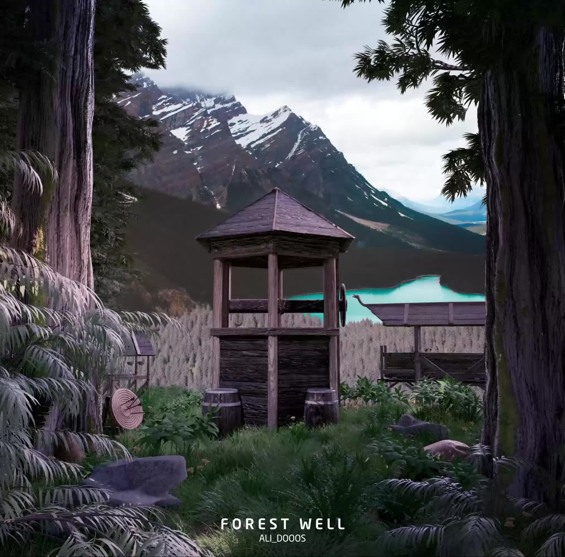 ArtStation - Forest Well