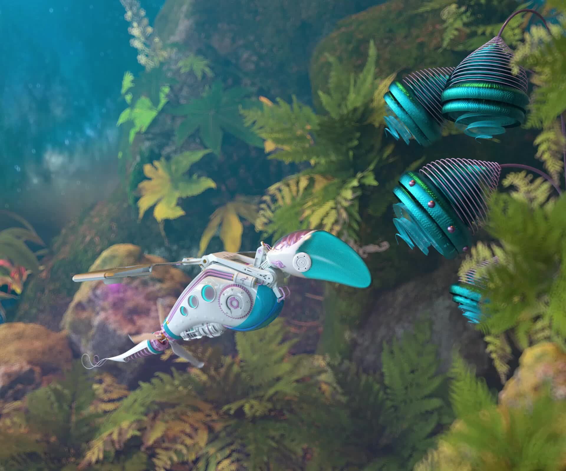 ArtStation - vertically floating