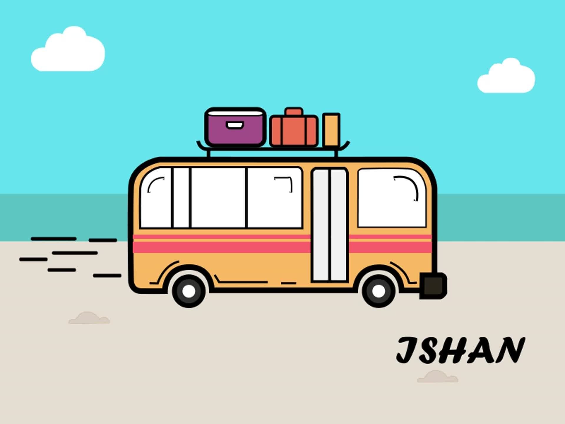 ArtStation - Bus Travel