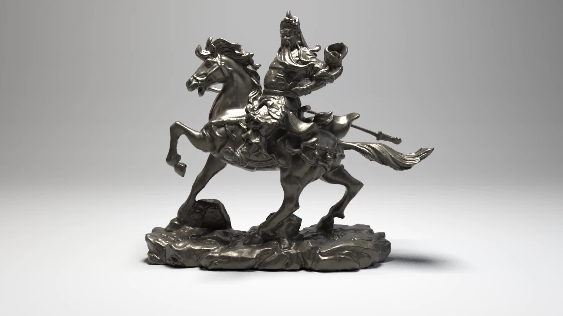 ArtStation - Copper Statue Rider