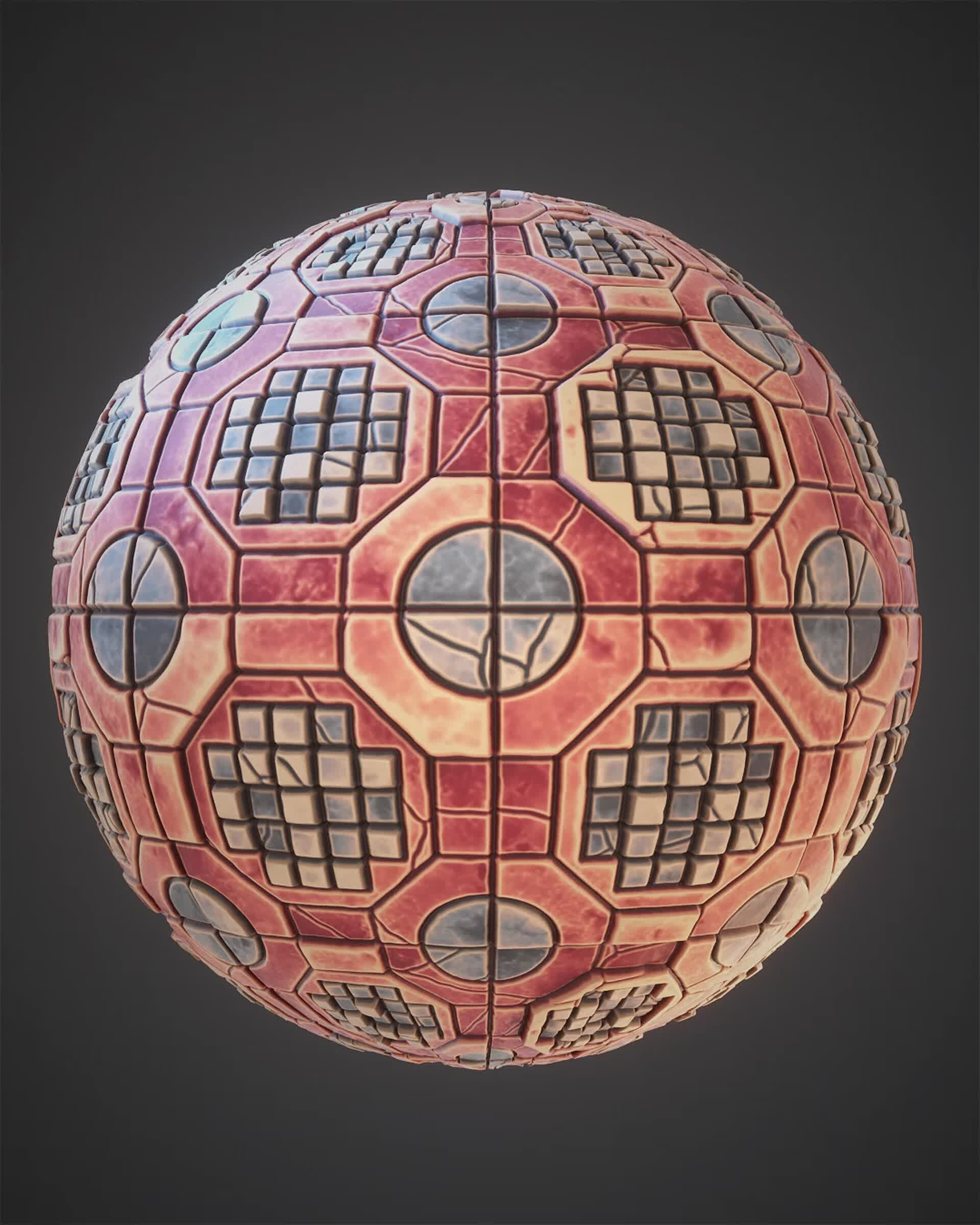 ArtStation - Floor Tile | Substance Designer
