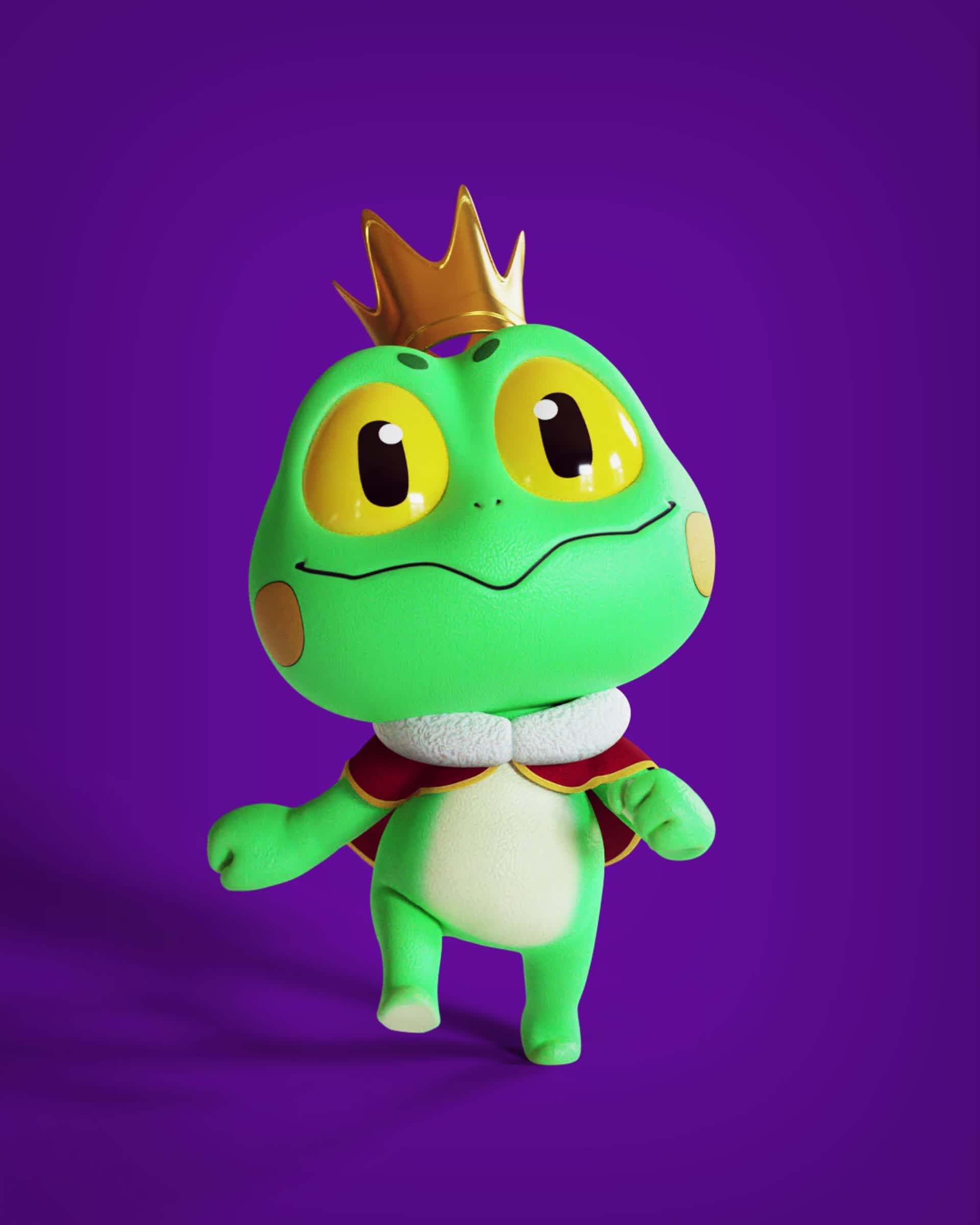 ArtStation - Frog King