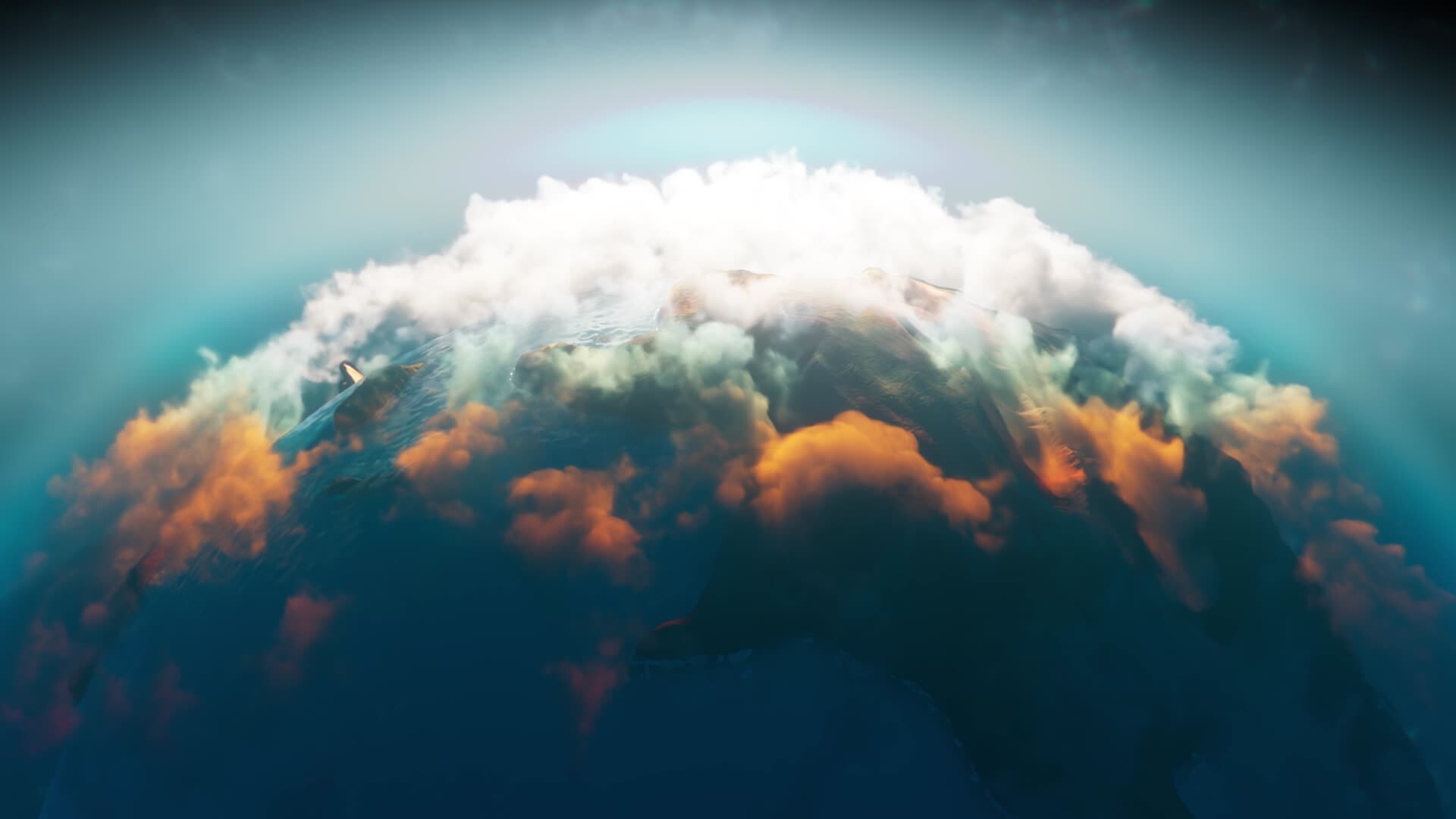 ArtStation - Time lapse Earth Simulation