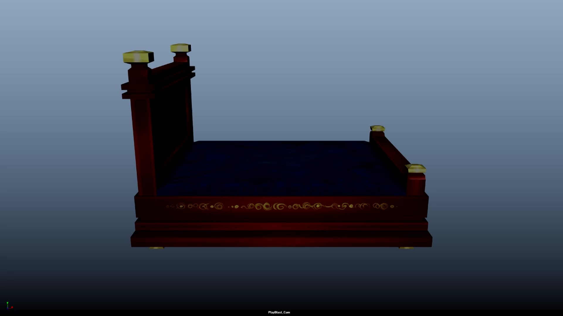 ArtStation - 3D Bed - Turntable