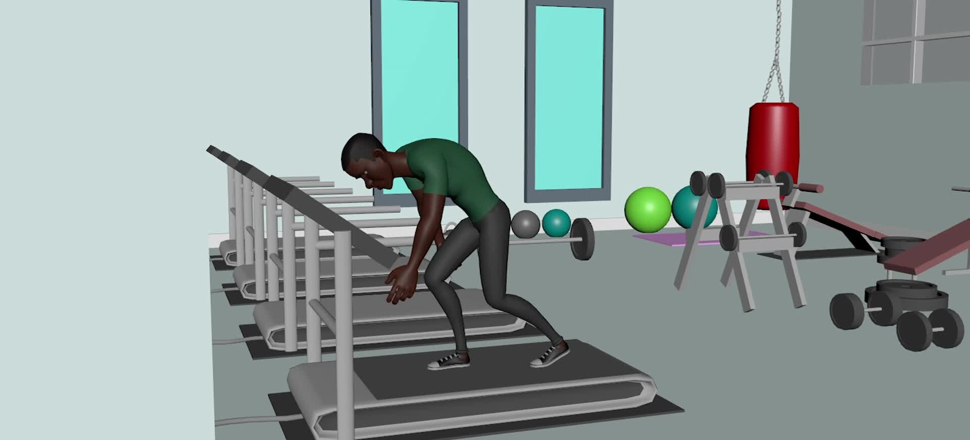 ArtStation - 3D Animation - Walk Take Run