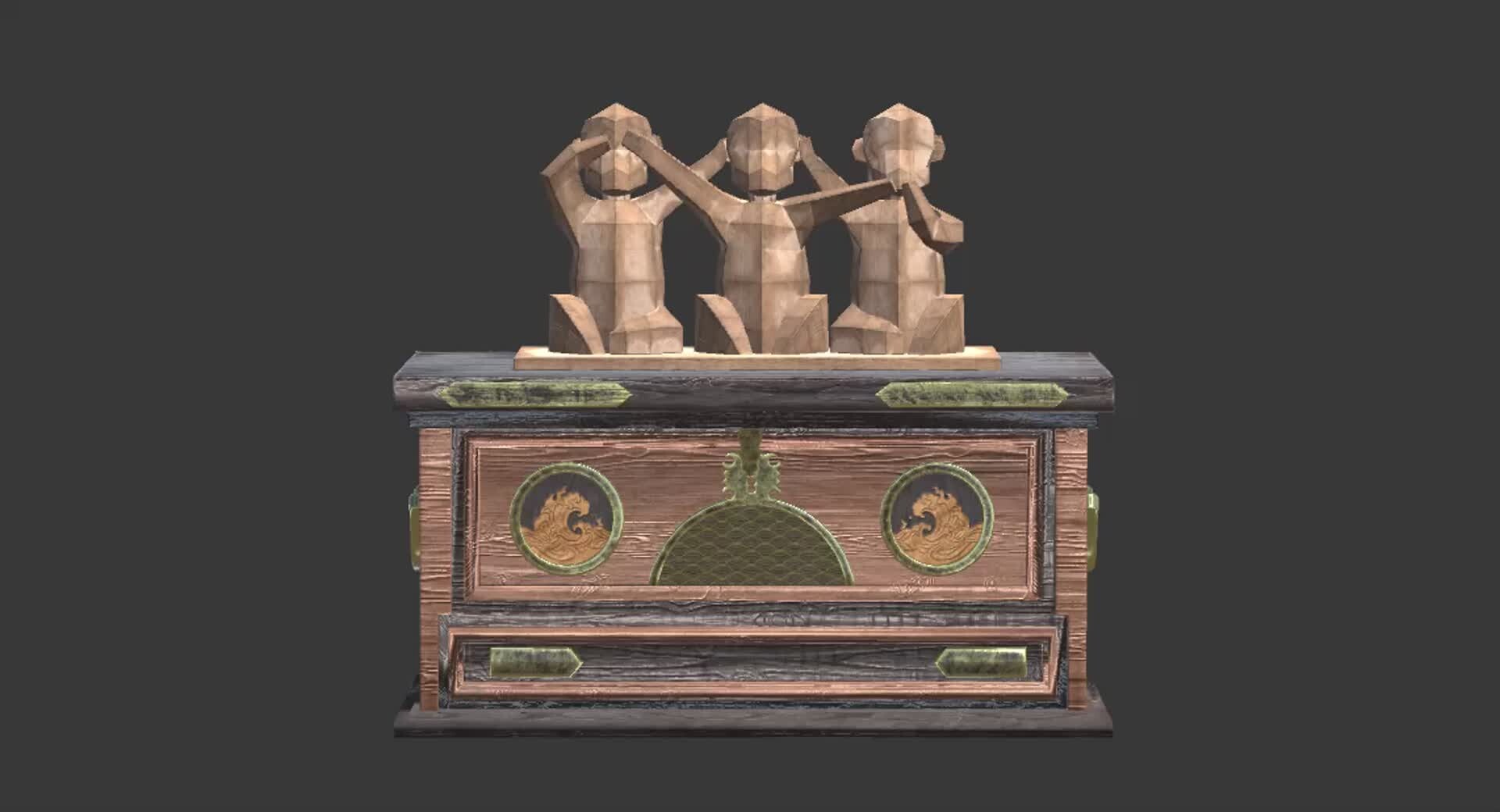 ArtStation - The Karoshi Dead End - Escape Game VR Props