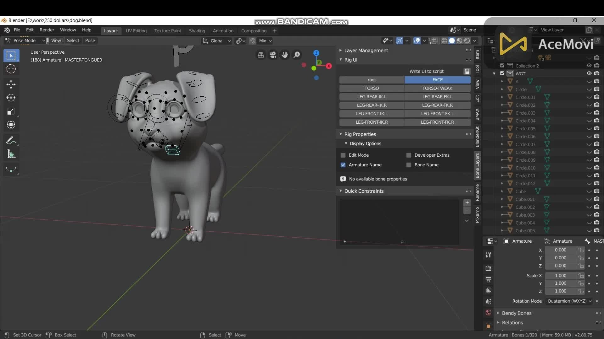 ArtStation - Animal Full rigging