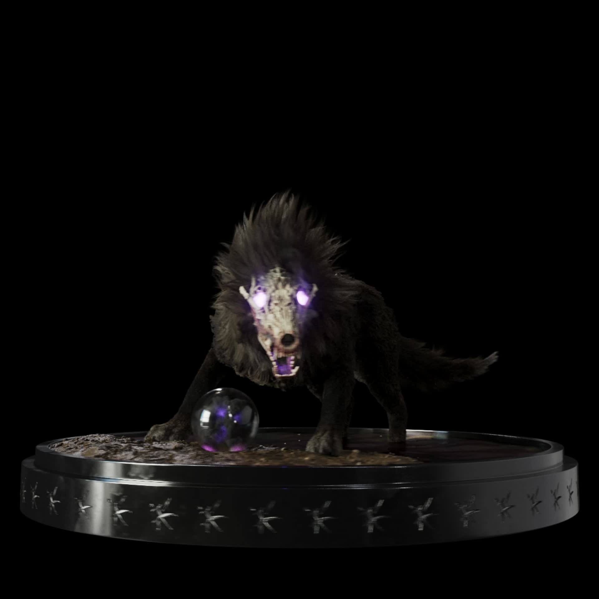 ArtStation - Licin - Chaos Beast - Aether Games