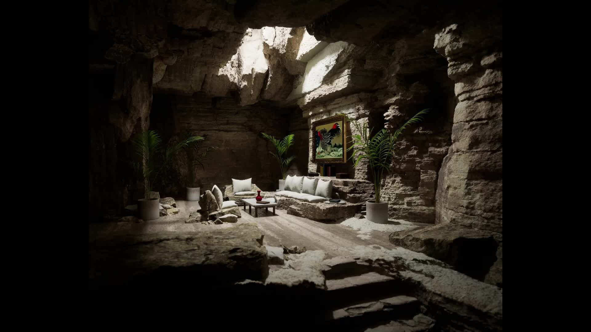 ArtStation - The Reading Cave