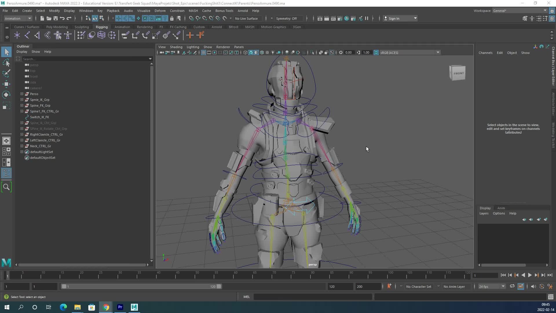 ArtStation - Torso_Rig_FK_IK