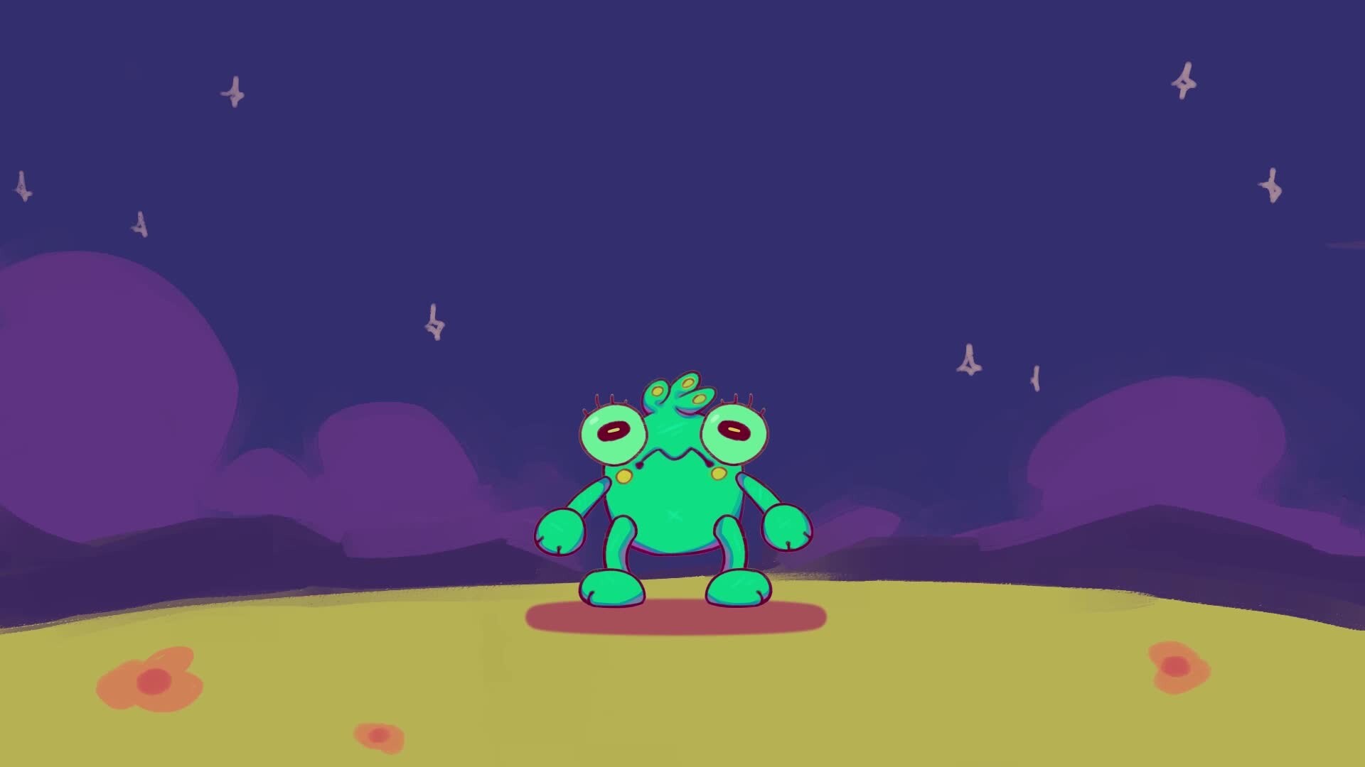 ArtStation - Lil Jumping Creature