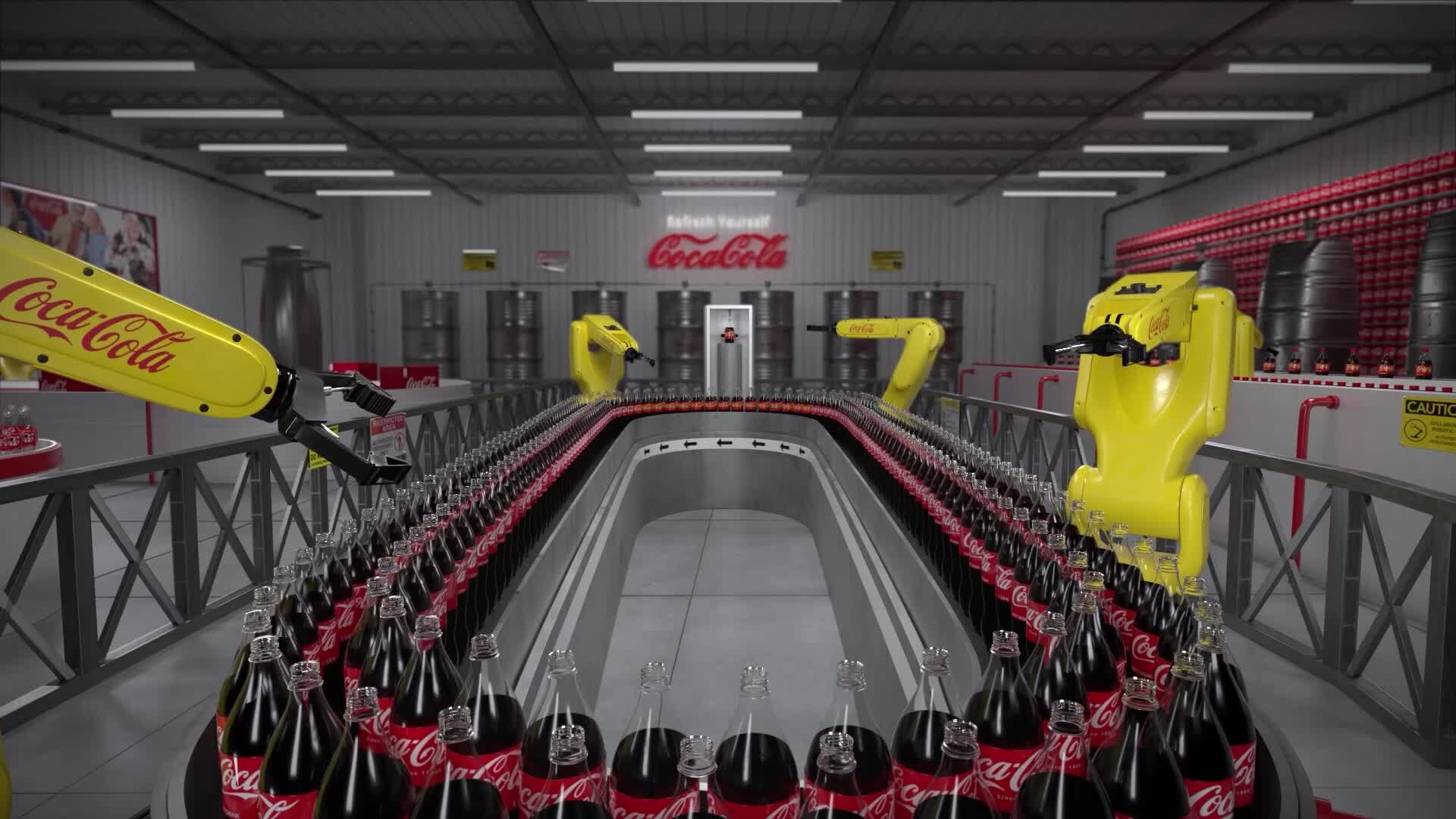 ArtStation - Coca cola Factory