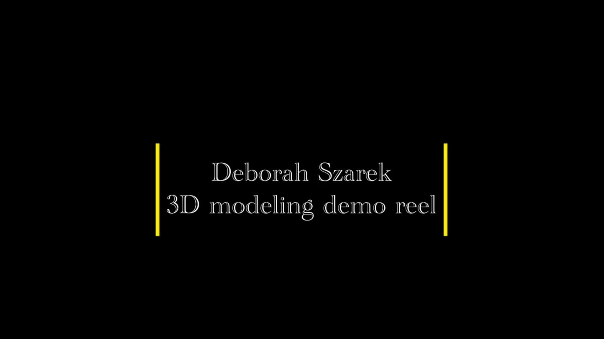 ArtStation - 3D Modeling Demo