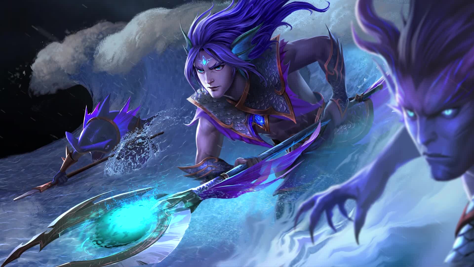Tien Can - Thuy Tinh, the Ocean God spine animation