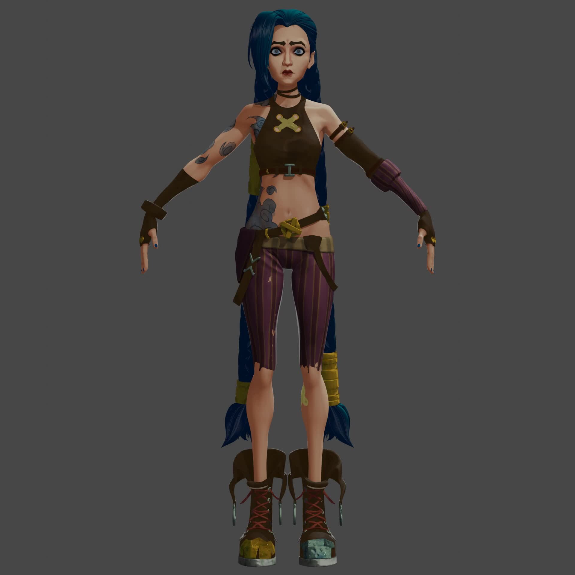 ArtStation - Jinx from Arcane