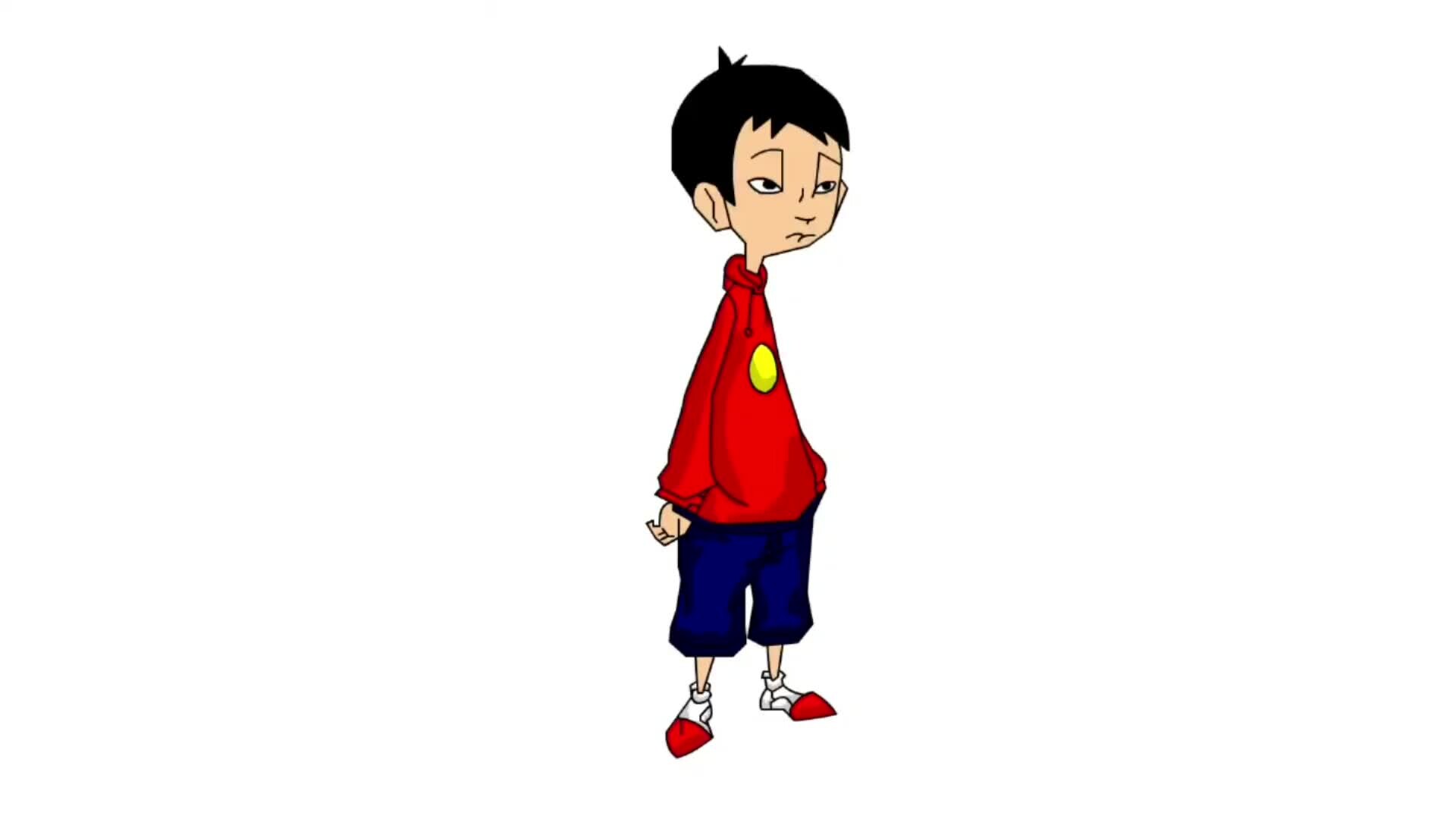 ArtStation - 2d character turnaround animation